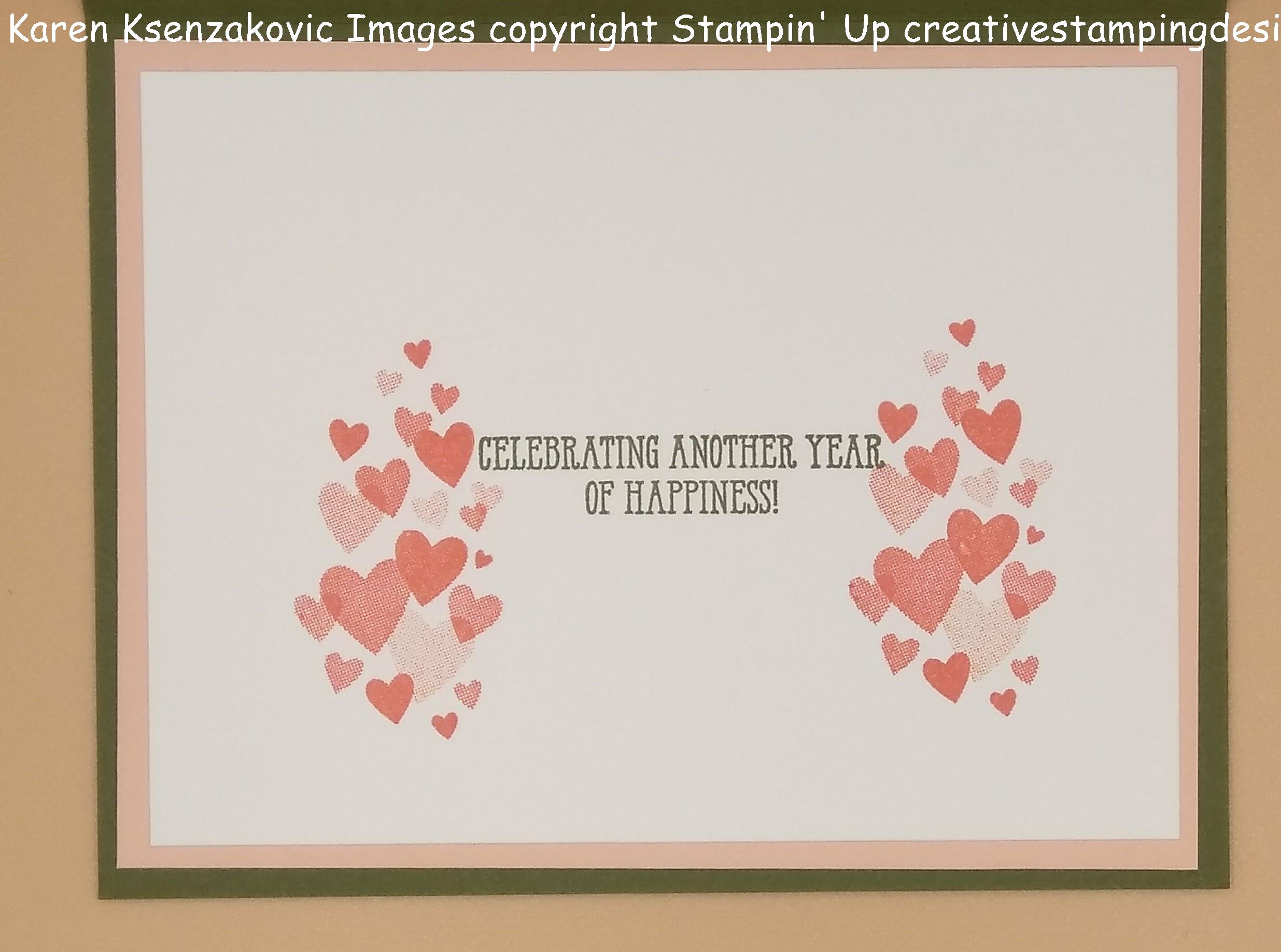 Stampin’ Up Beautiful Detailed Anniversary Card for Fab Friday ...