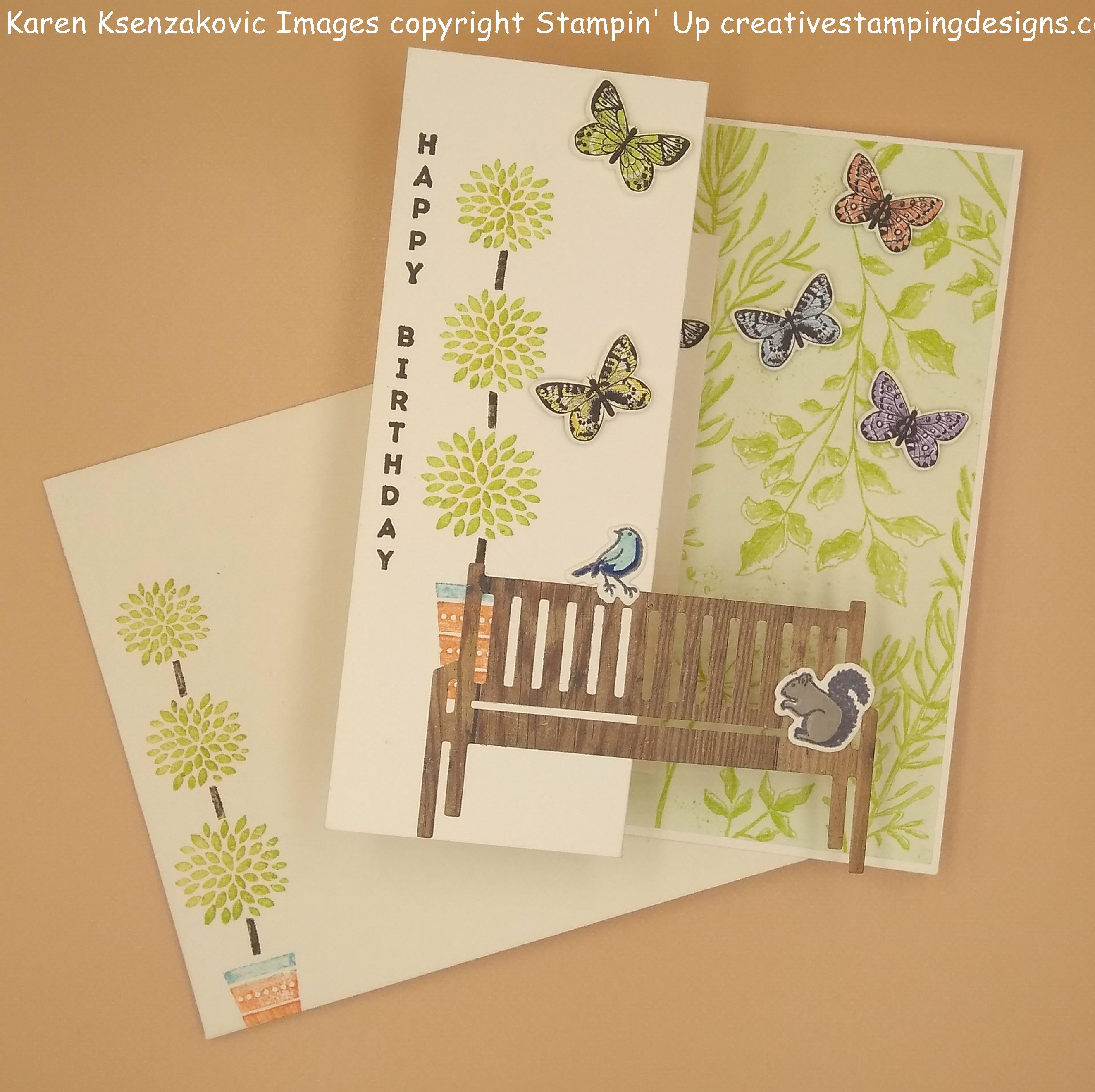 Stampin’ Up Vertical Greetings Z-Fold Card | Creative Stamping Designs