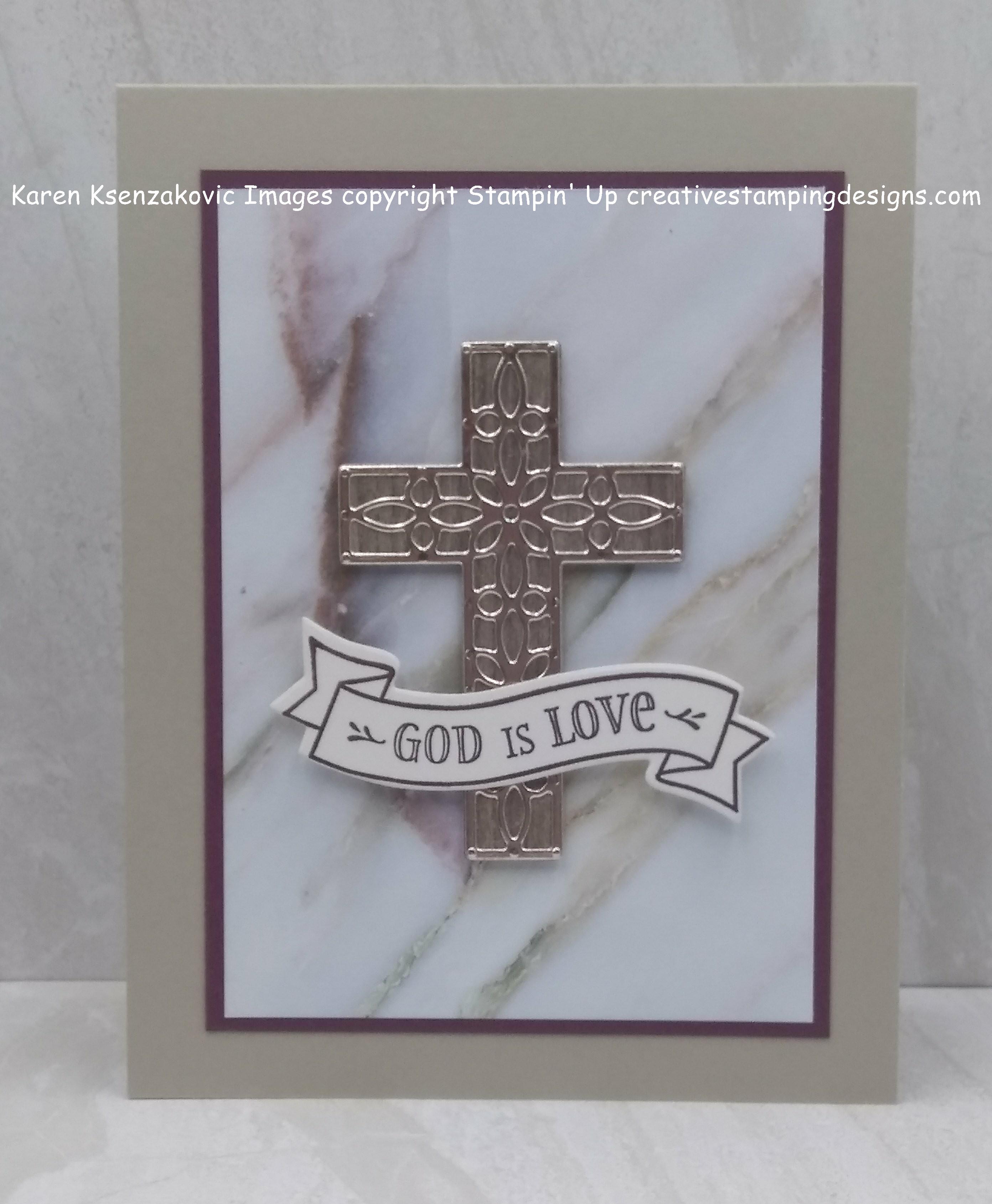 Stampin’ Up Hold On To Hope Easter Card | Creative Stamping Designs