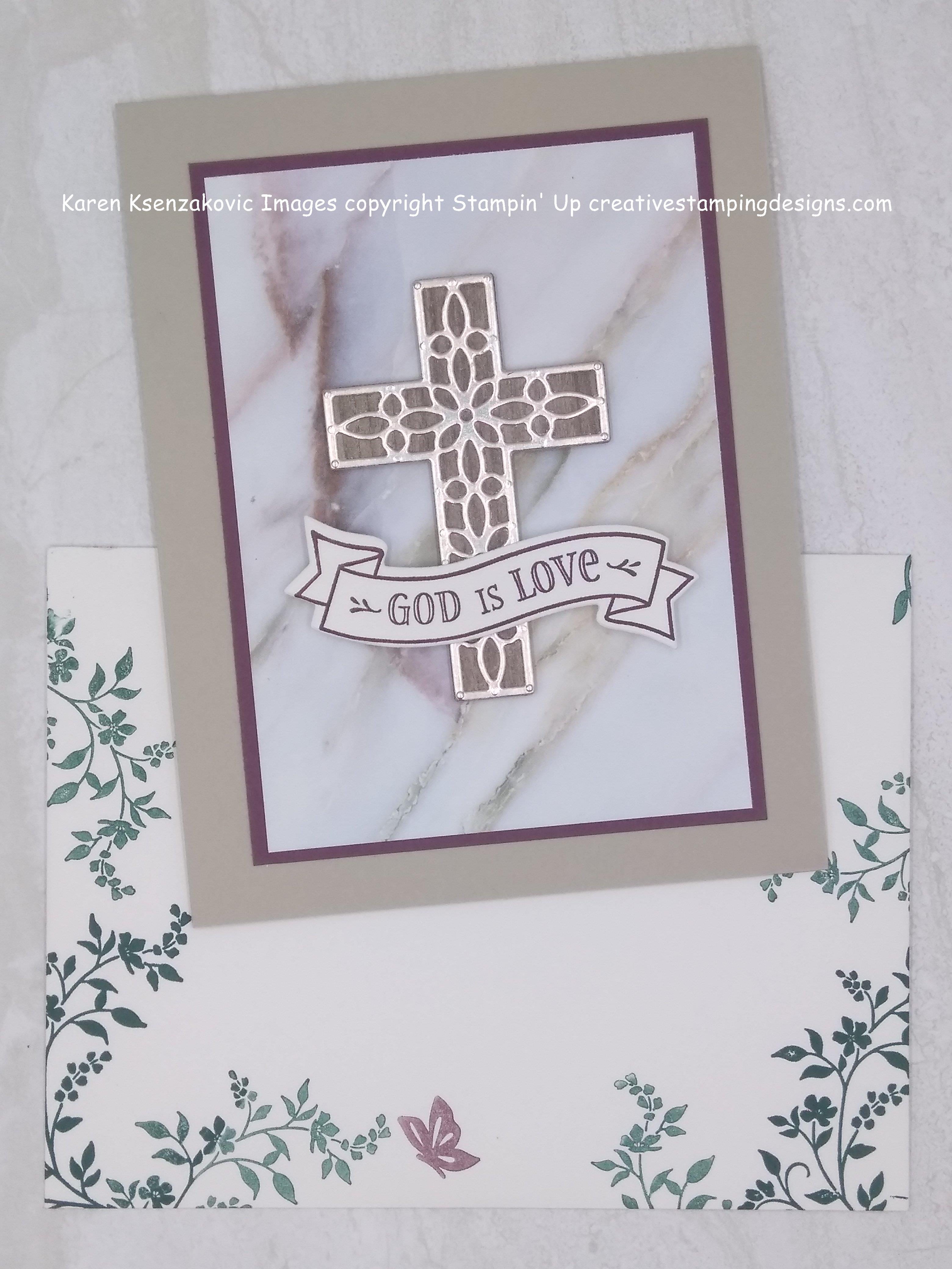 Stampin’ Up Hold On To Hope Easter Card | Creative Stamping Designs
