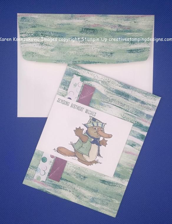 Stampin’ Up Postcard Pals | Creative Stamping Designs