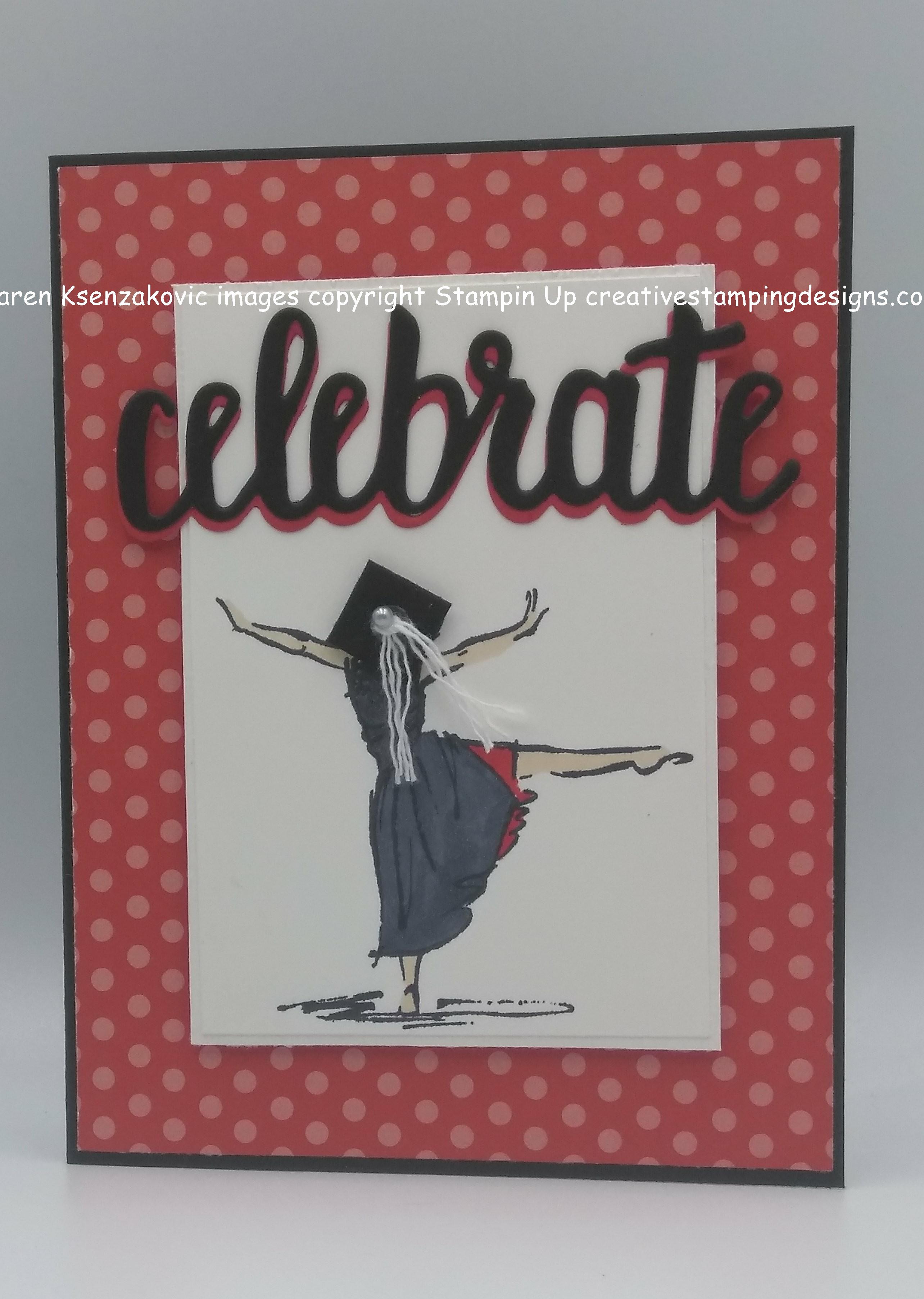 Stampin’ Up Beautiful You, Strong and Beautiful Graduation Card ...