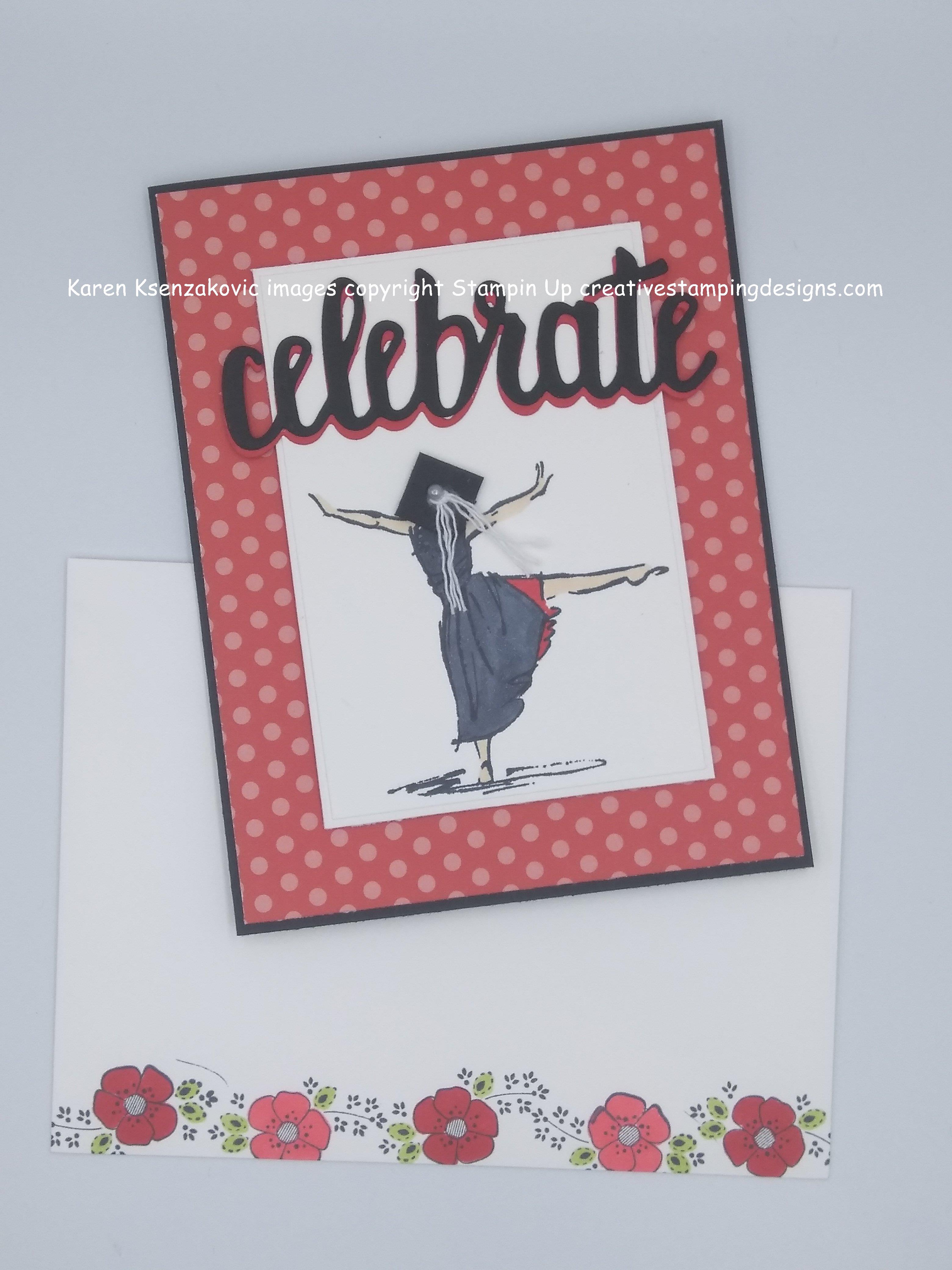 Stampin’ Up Beautiful You, Strong and Beautiful Graduation Card ...