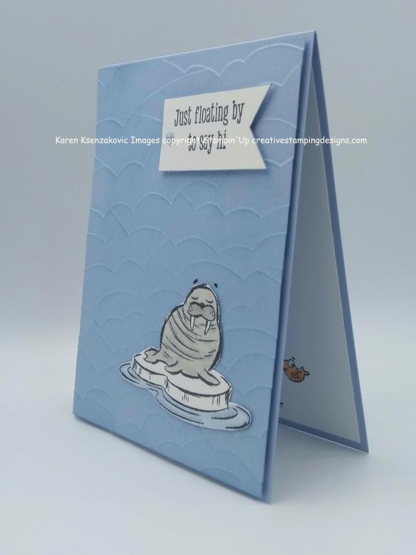 Stampin’ Up We’ll Walrus Be Friends Friendship Card | Creative Stamping ...
