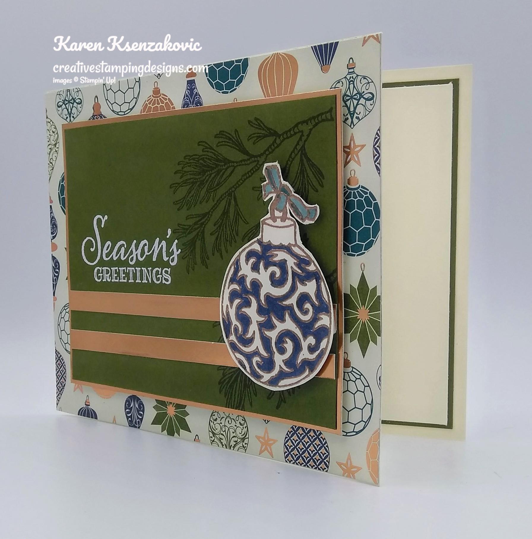 Stampin’ Up! Brightly Gleaming Lots of Cheer | Creative Stamping Designs