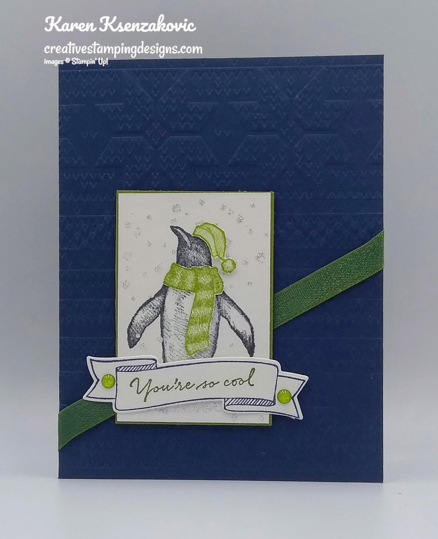 Stampin’ Up! Playful Penguins | Creative Stamping Designs