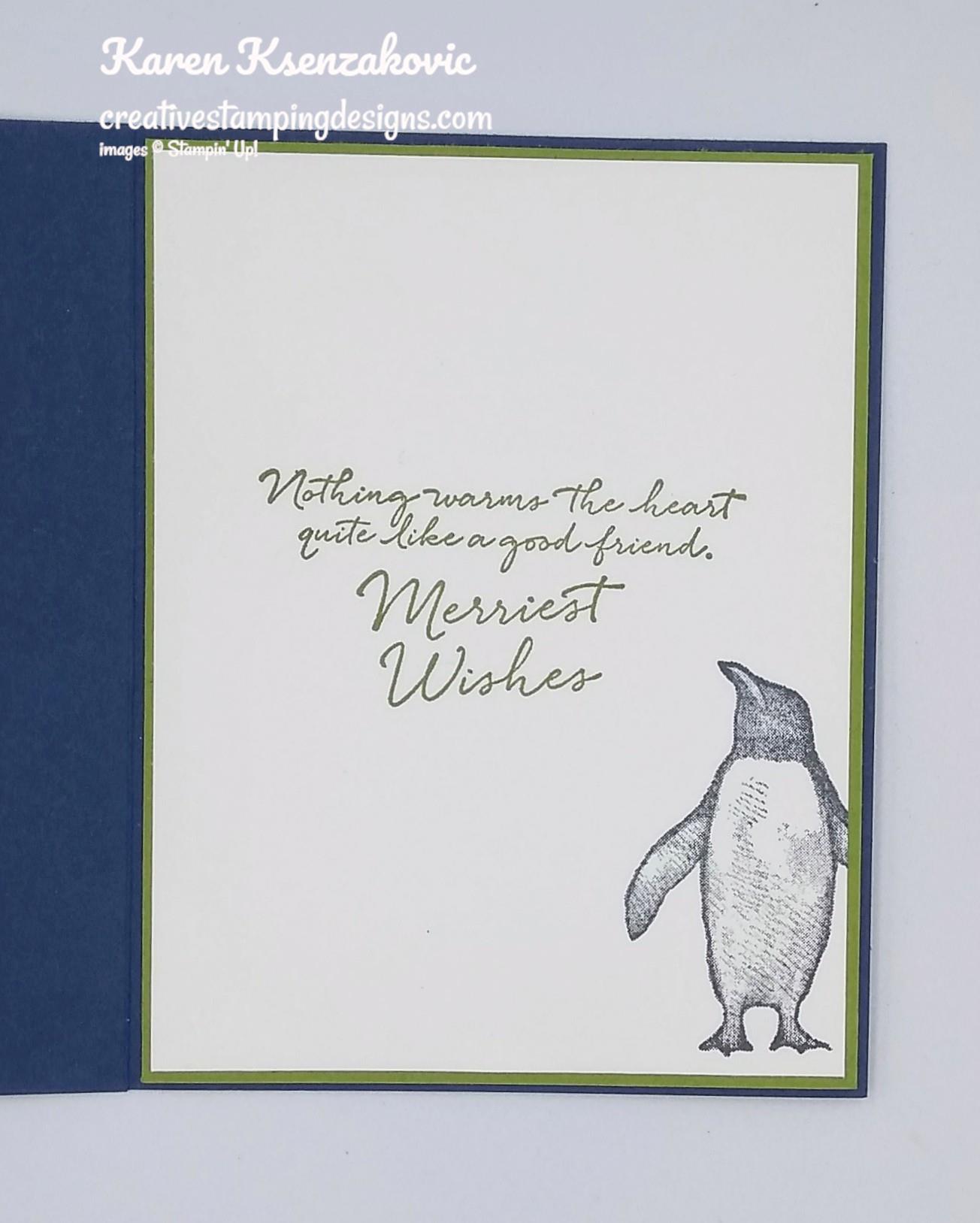 Stampin’ Up! Playful Penguins | Creative Stamping Designs