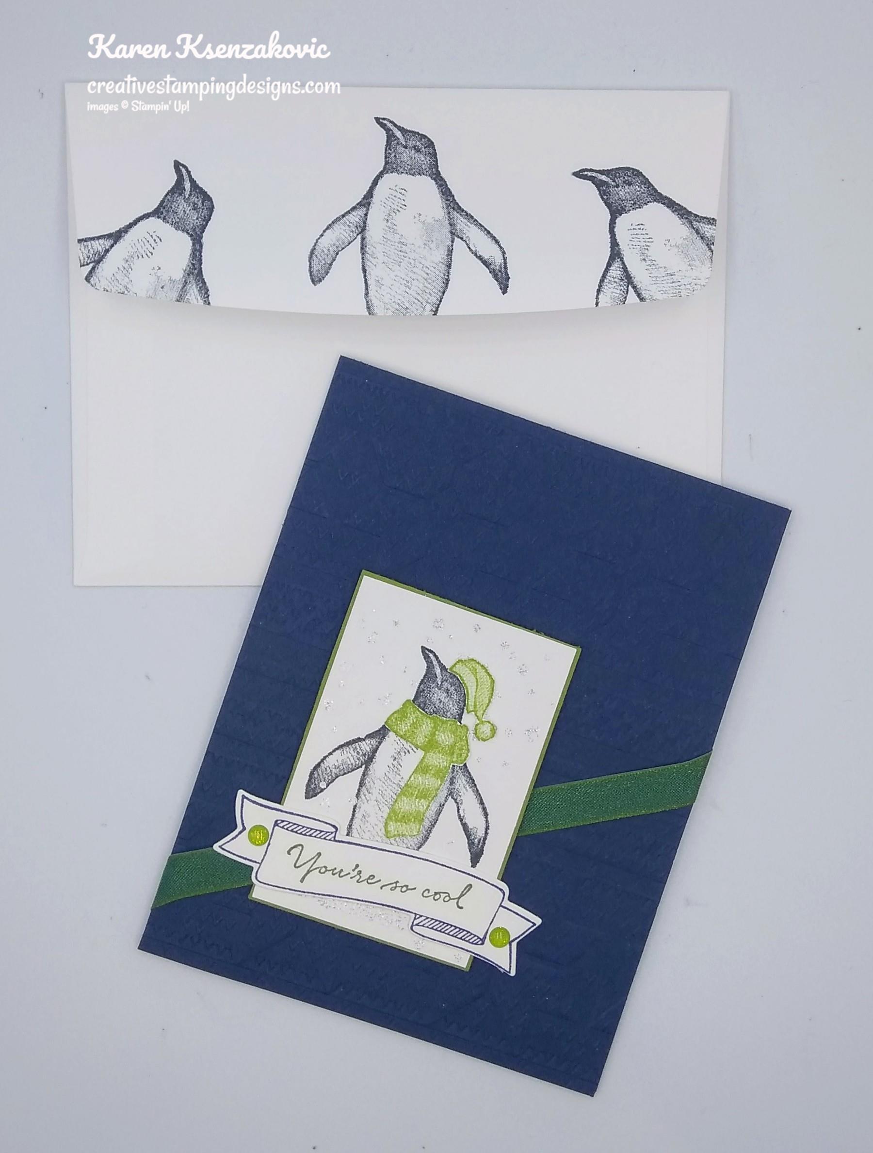 Stampin’ Up! Playful Penguins | Creative Stamping Designs