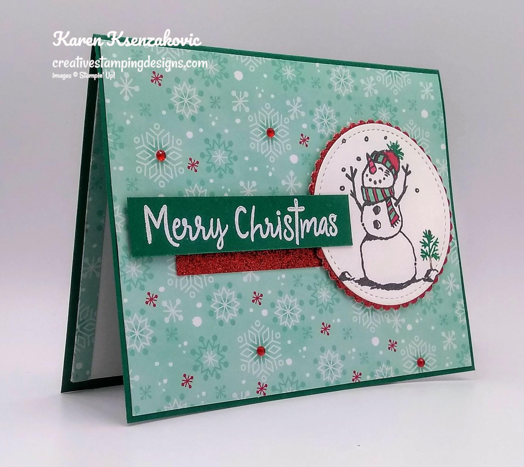 Stampin’ Up! Snowman Season for Happy Inkin’ Thursday Blog Hop ...