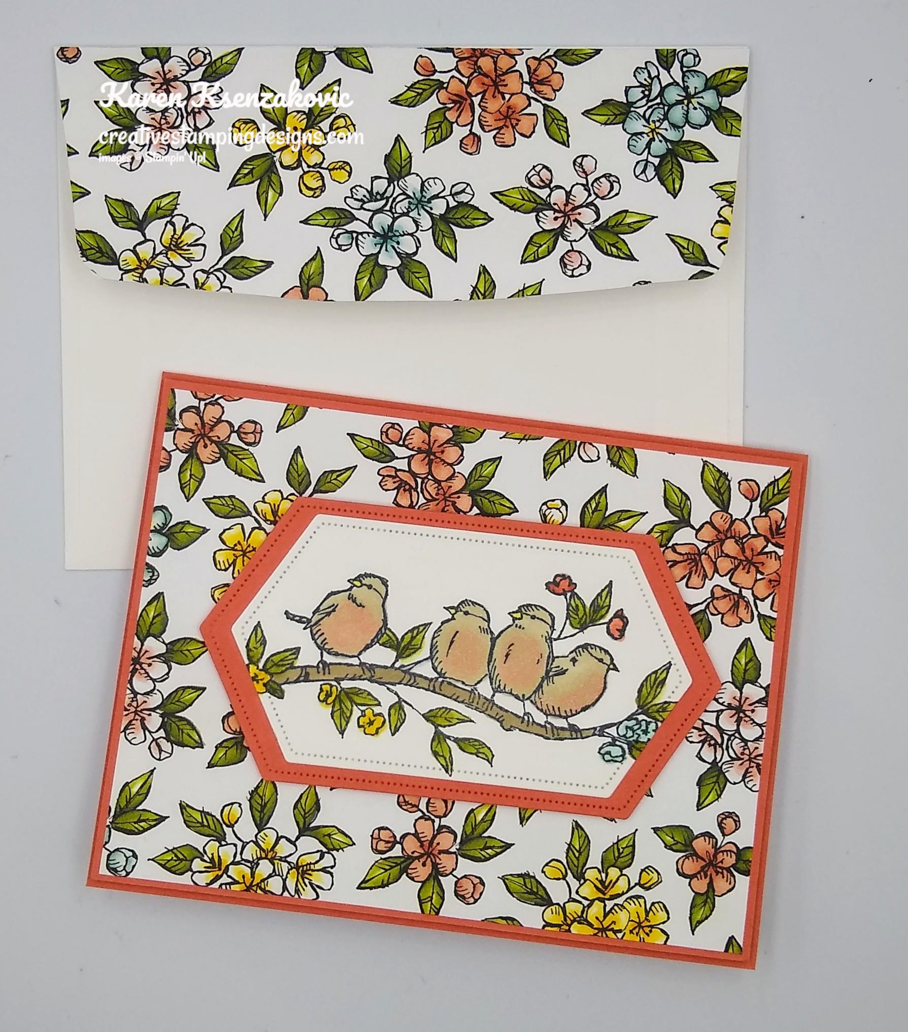 Stampin’ Up! Free As A Bird Ballad | Creative Stamping Designs