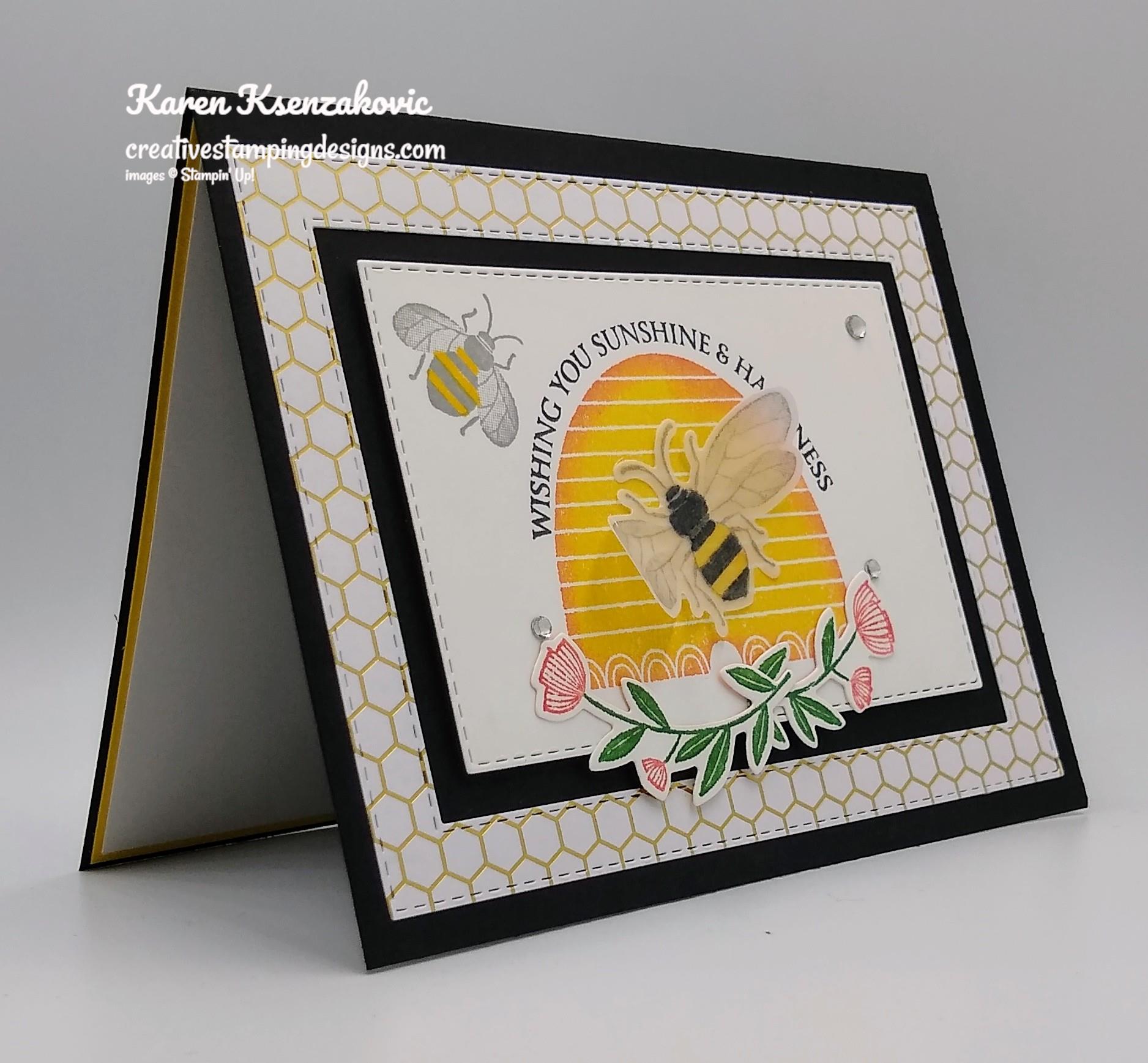 Stampin’ Up! Honey Bee Sneak Peek | Creative Stamping Designs