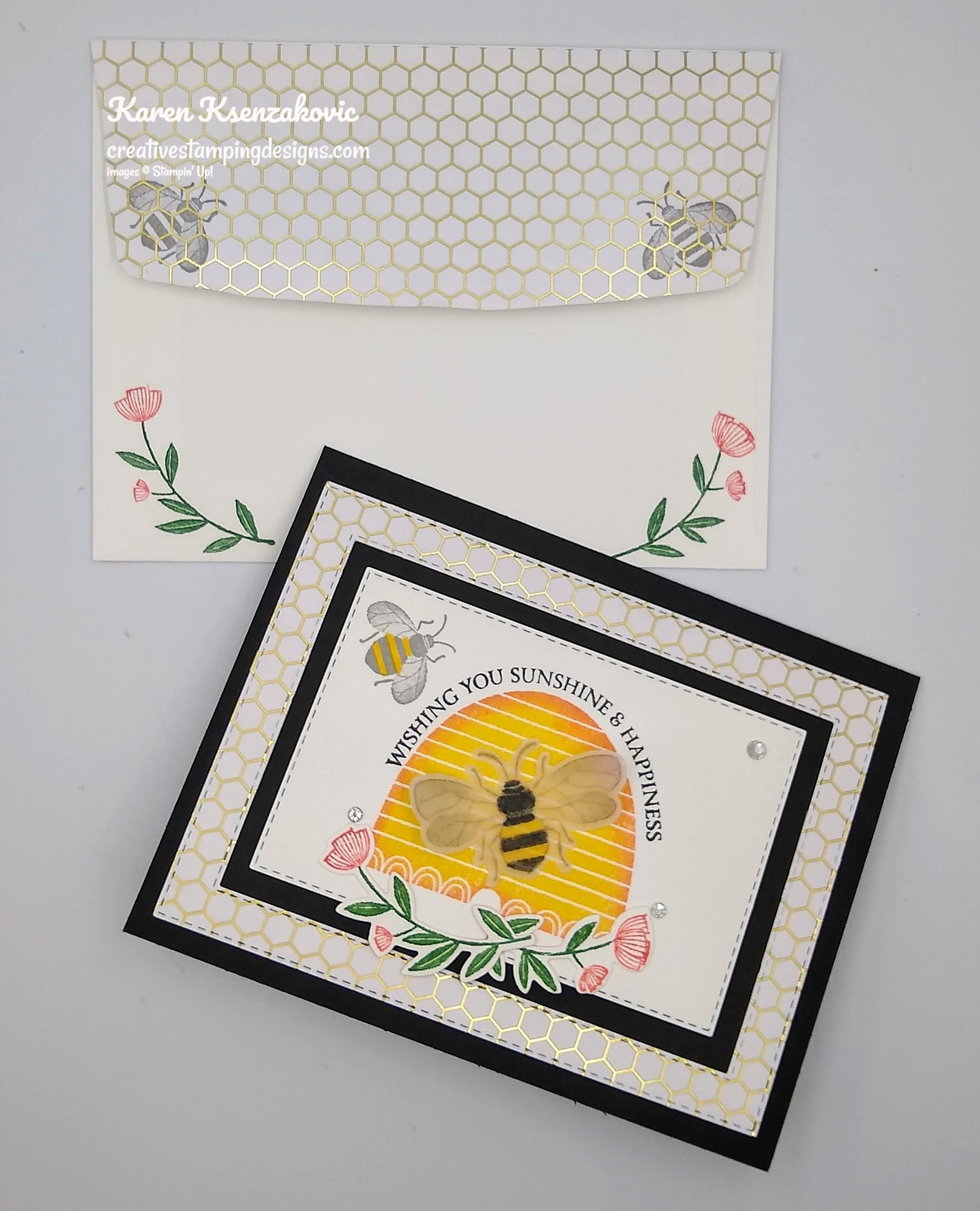 Stampin’ Up! Honey Bee Sneak Peek | Creative Stamping Designs