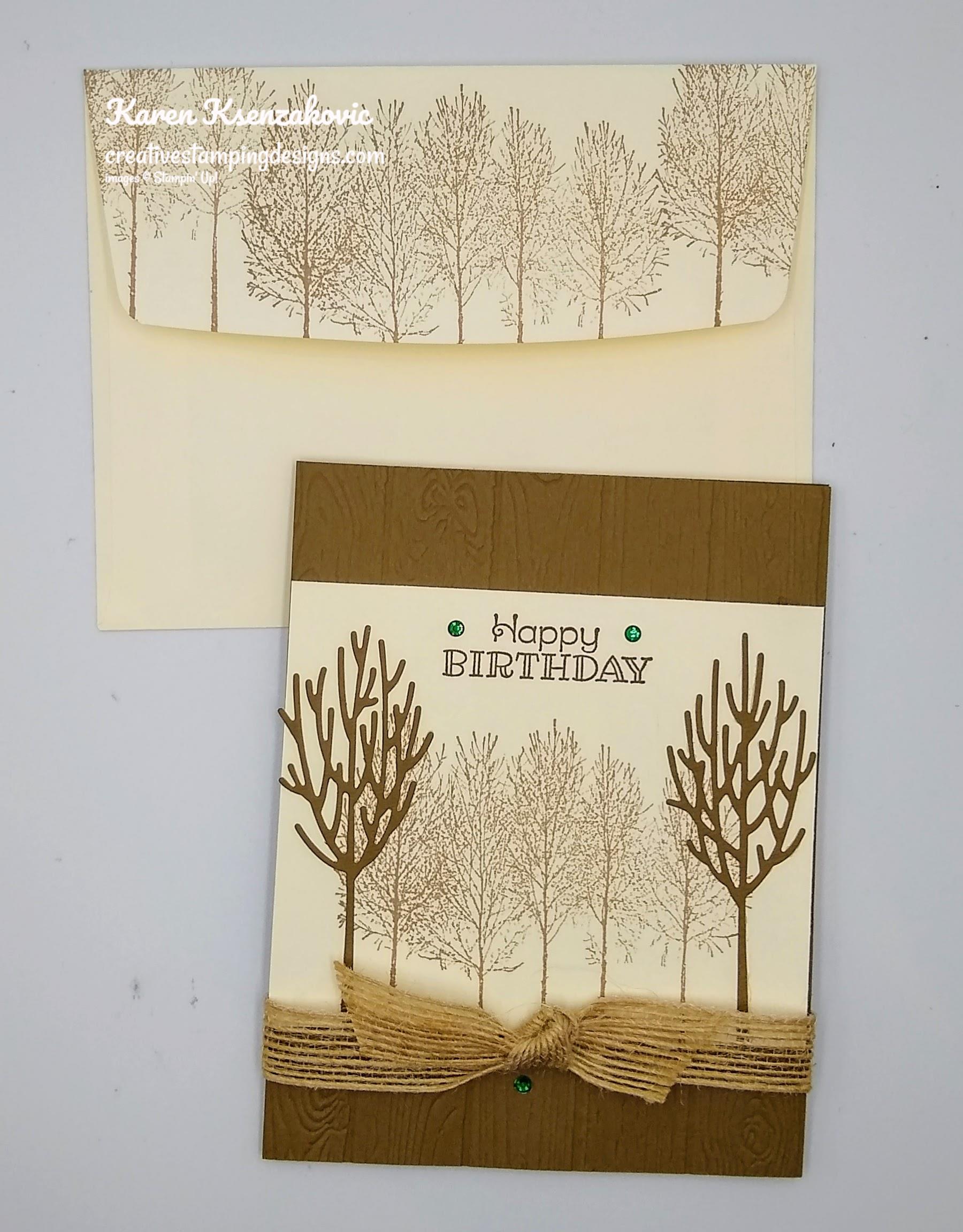 Rustic Retreat | Creative Stamping Designs