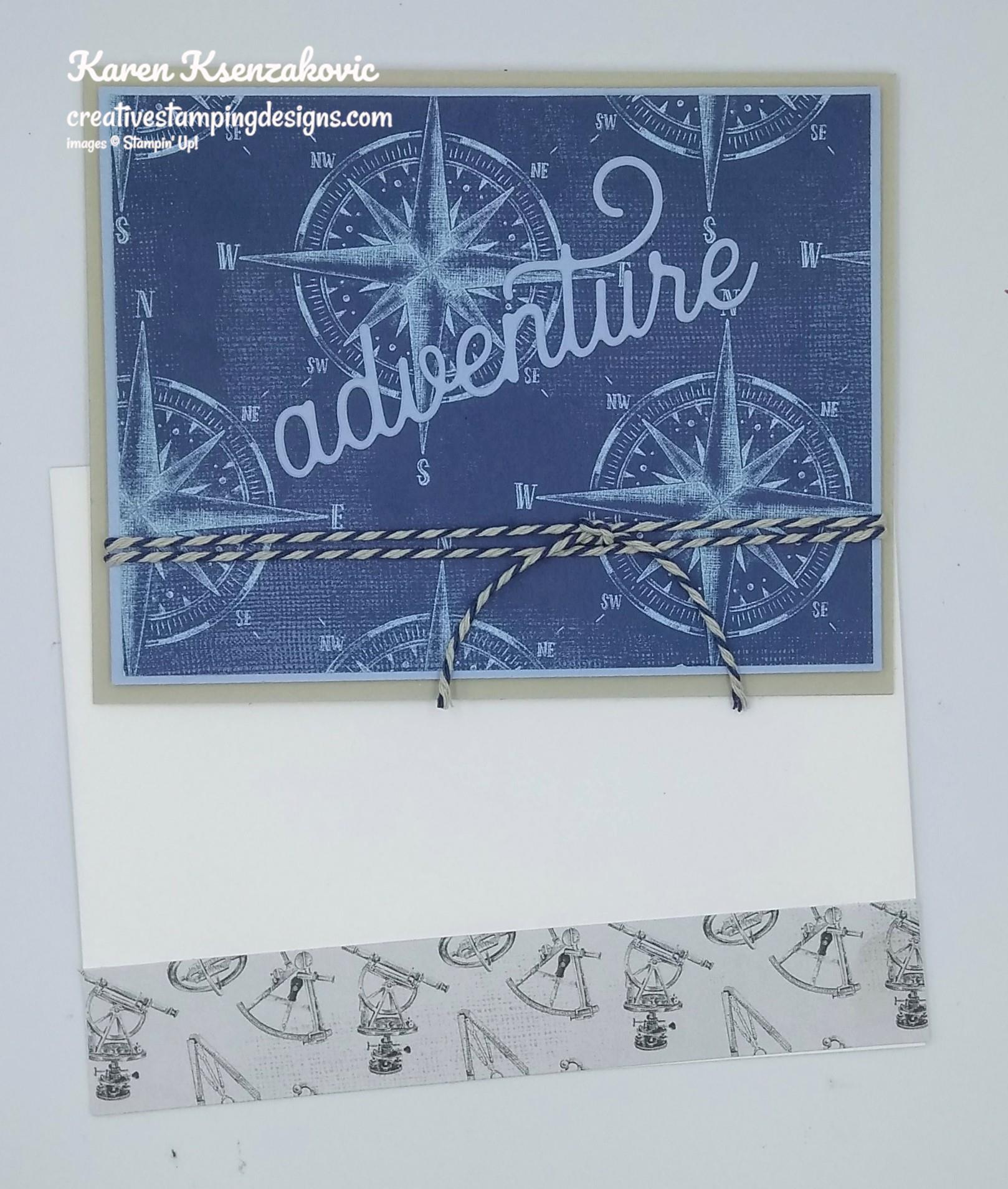 Stampin Up Come Sail Away To A New Adventure Creative Stamping Designs