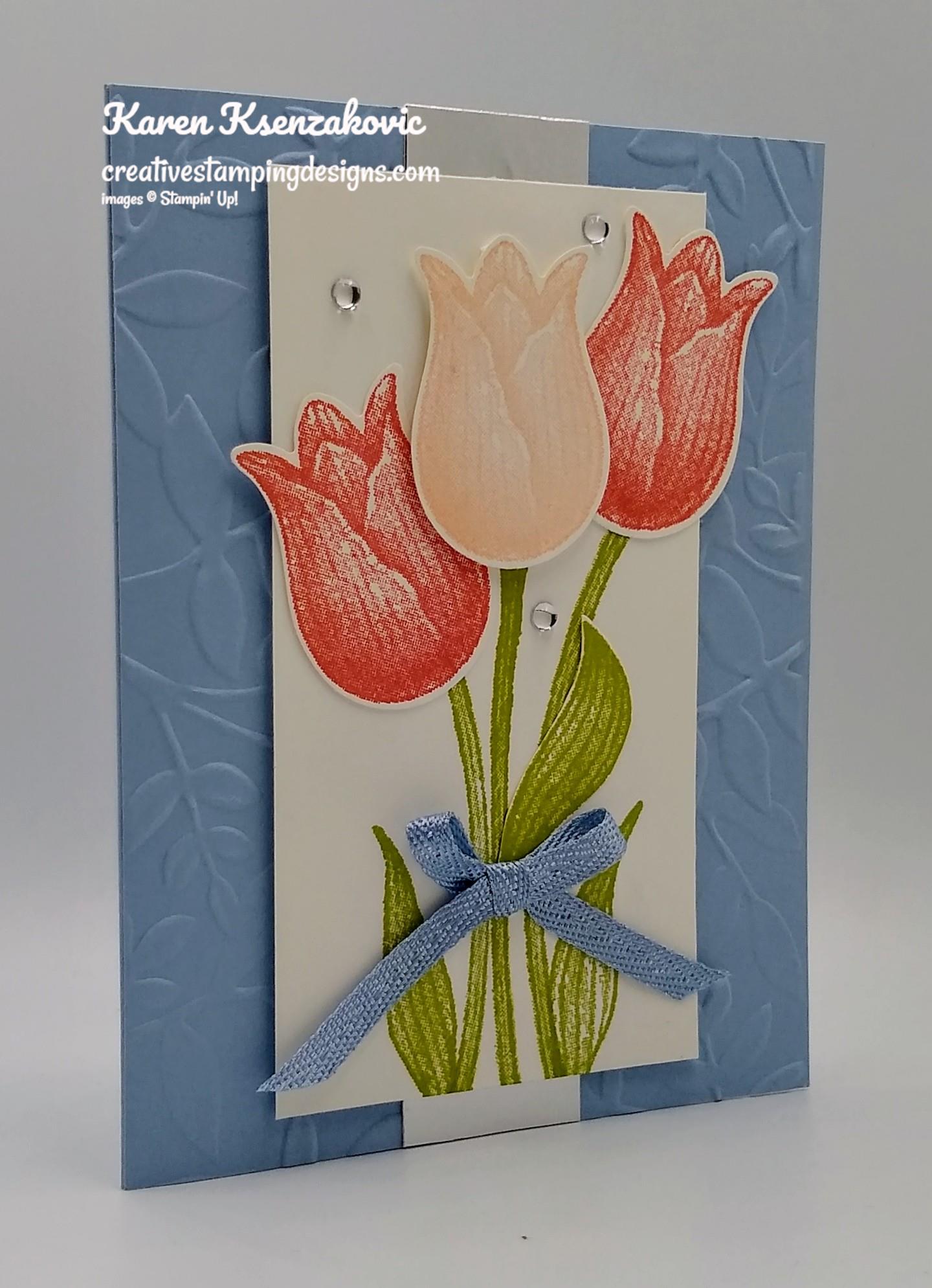 Stampin’ Up! Timeless Tulips | Creative Stamping Designs