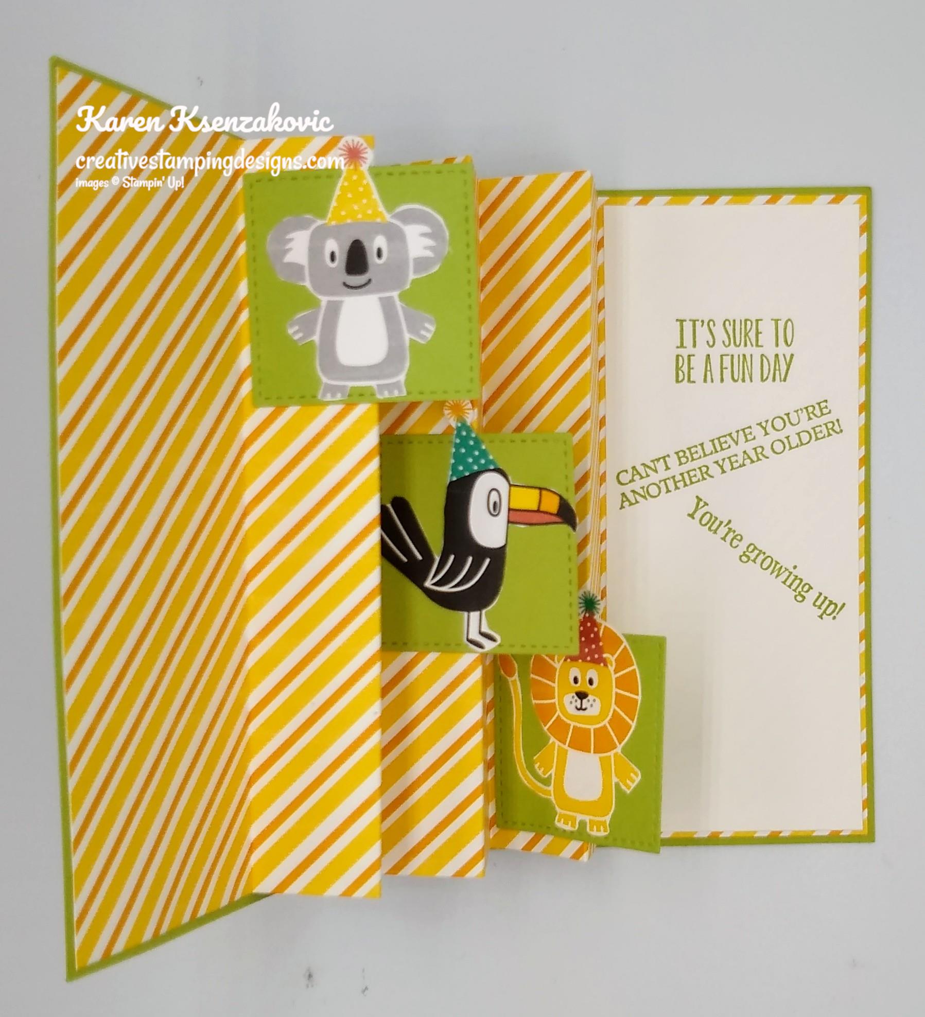 Stampin’ Up! Itty Bitty Birthday Bonanza for Fun Fold Friday | Creative ...