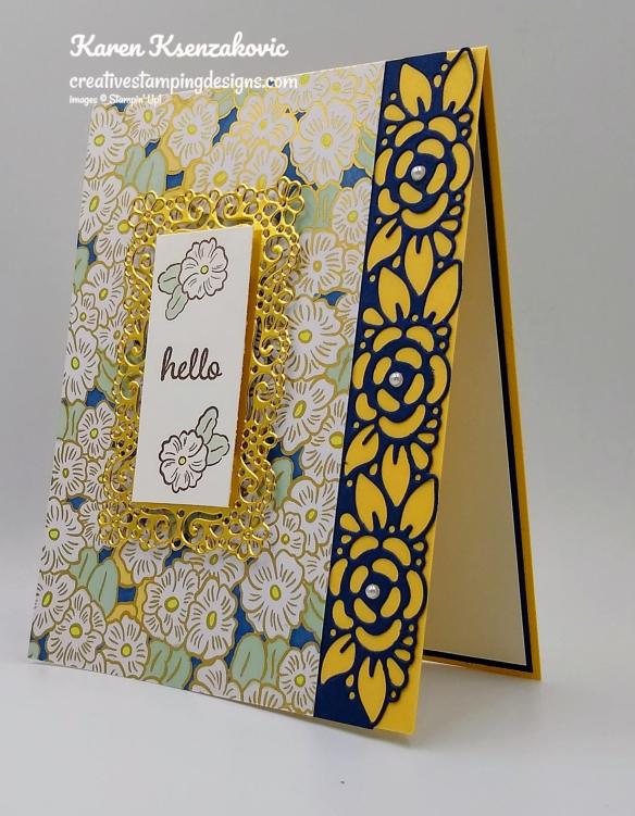 Stampin’ Up! Ornate Hello | Creative Stamping Designs