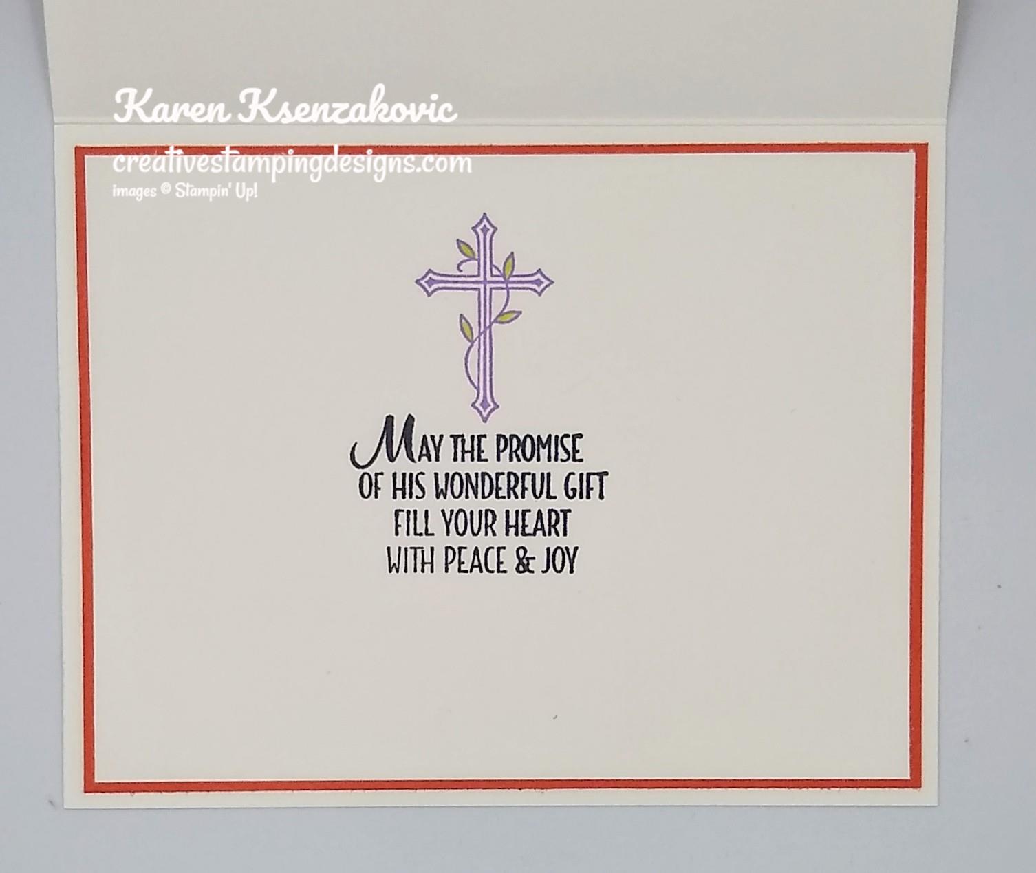 Stampin’ Up! Perennial Easter Promise | Creative Stamping Designs