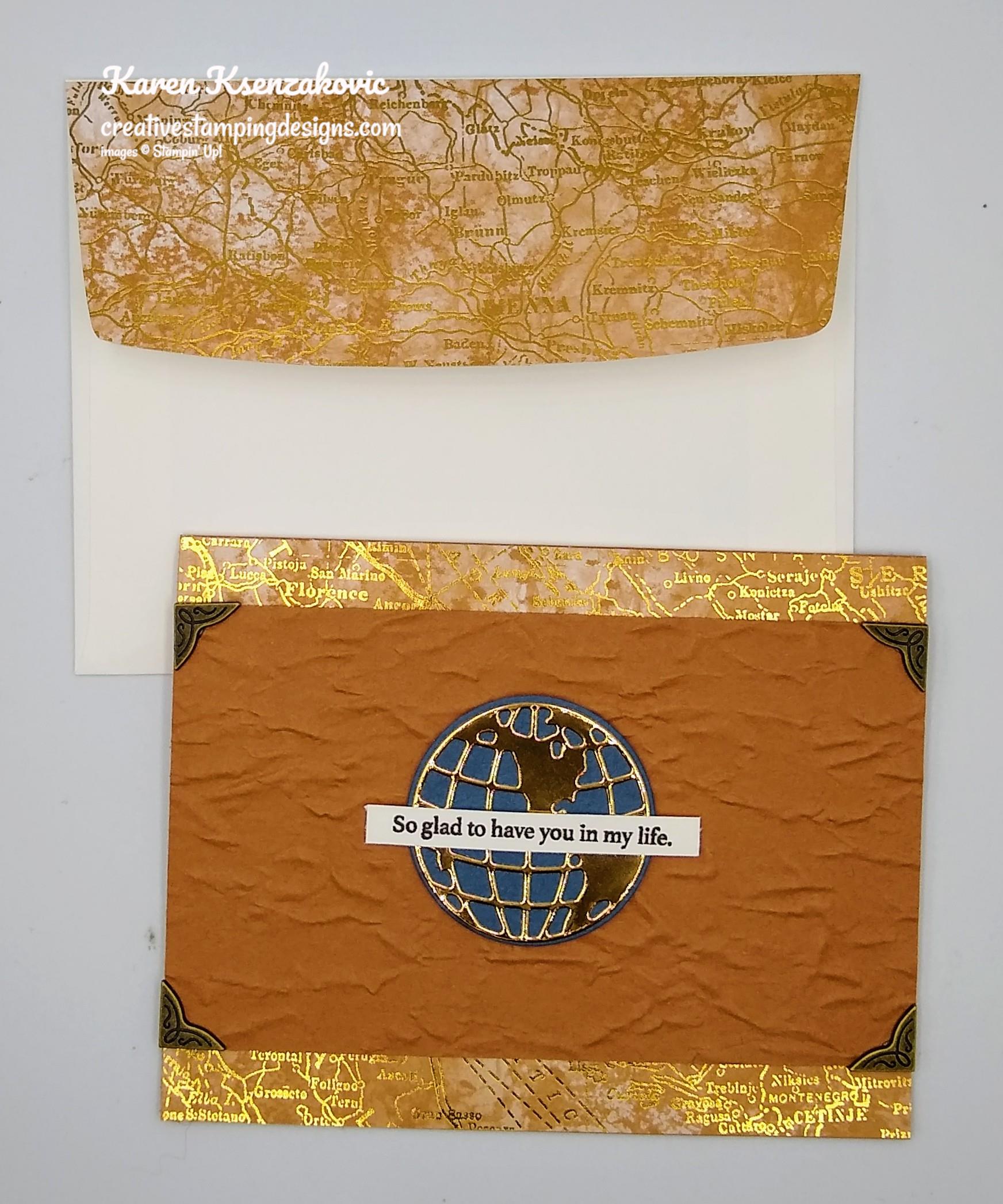 Stampin’ Up! Beautiful World | Creative Stamping Designs