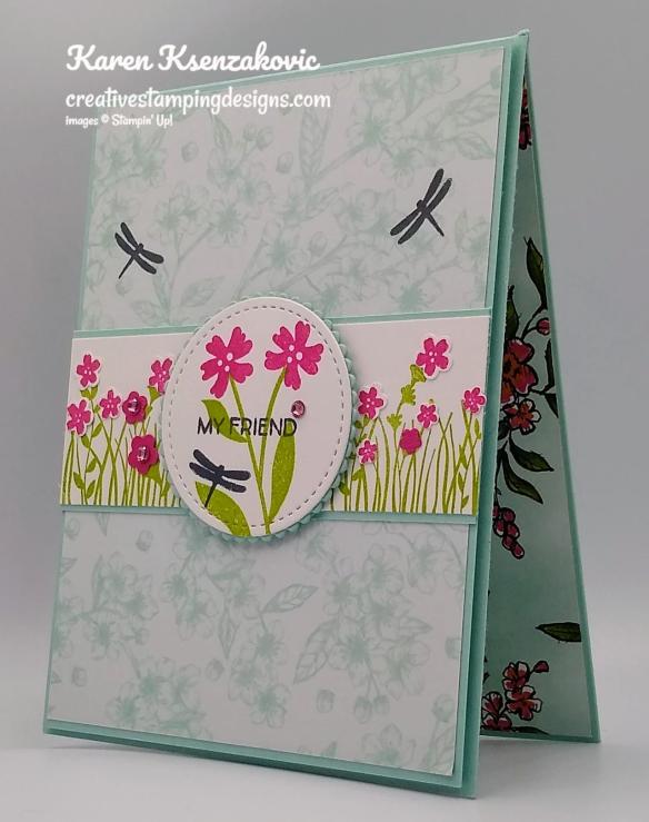 Stampin’ Up! Field Of Flowers Sneak Peek for Fun Fold Friday | Creative ...