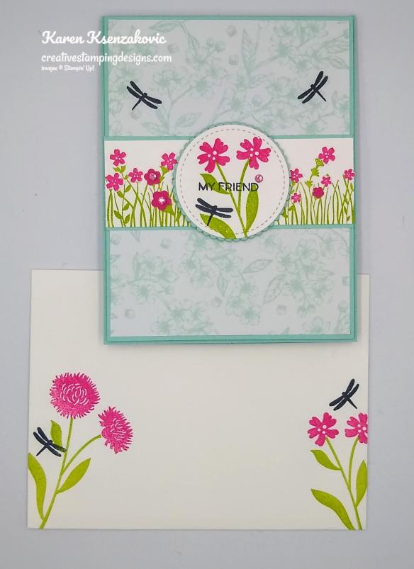 Stampin’ Up! Field Of Flowers Sneak Peek for Fun Fold Friday | Creative ...