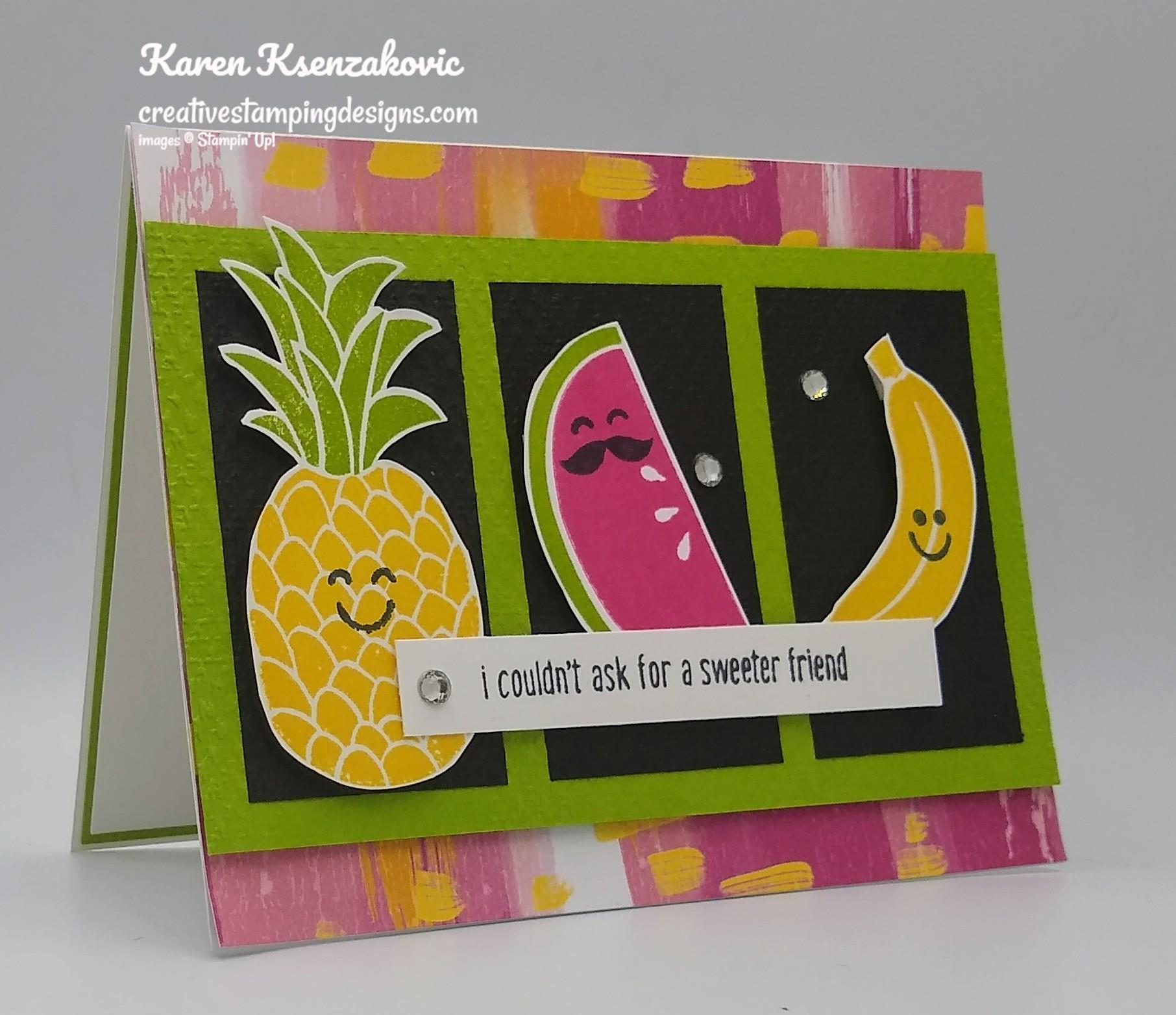 Stampin’ Up! Cute Fruit for Happy Inkin’ Thursday Blog Hop | Creative ...