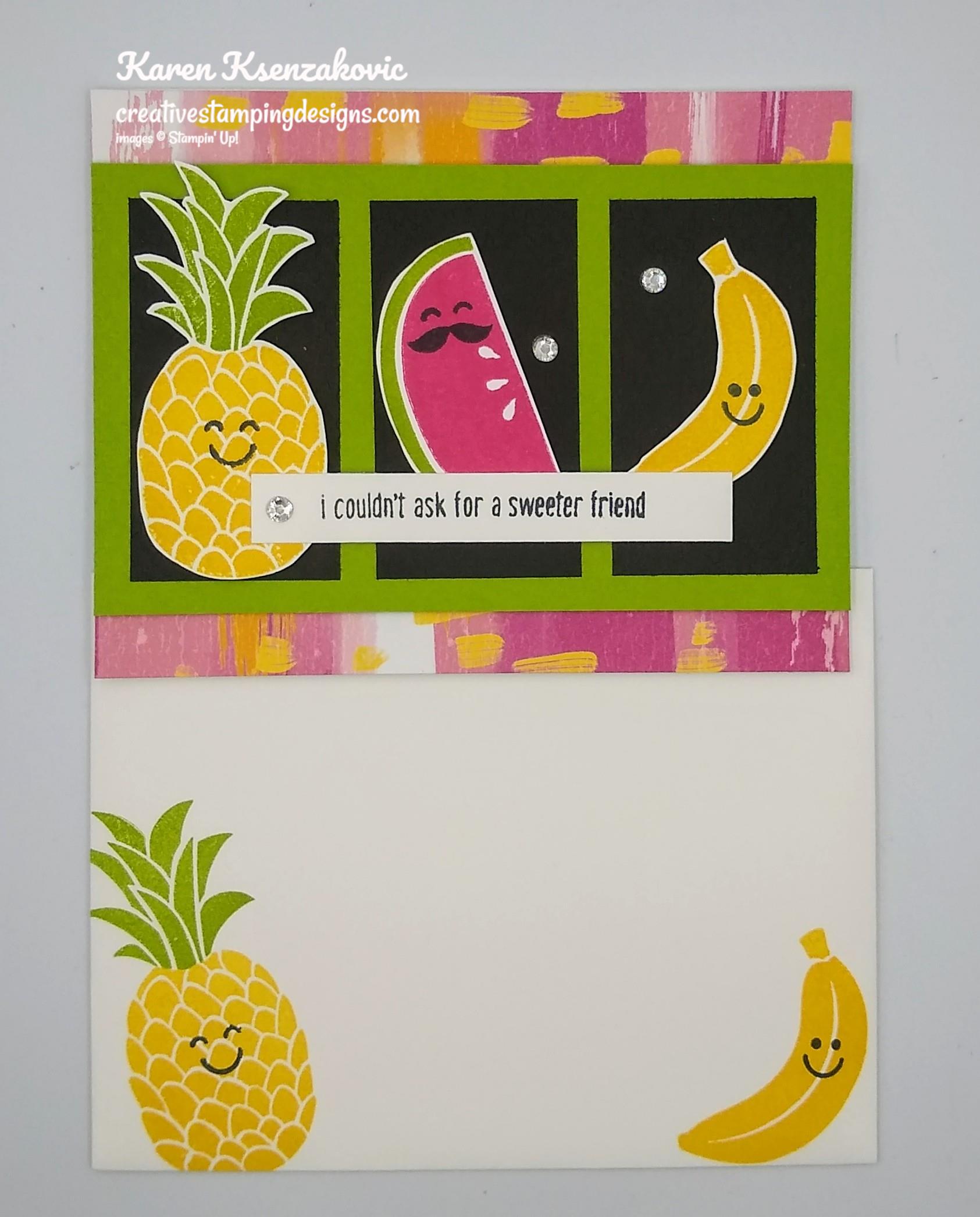 Stampin’ Up! Cute Fruit for Happy Inkin’ Thursday Blog Hop | Creative ...