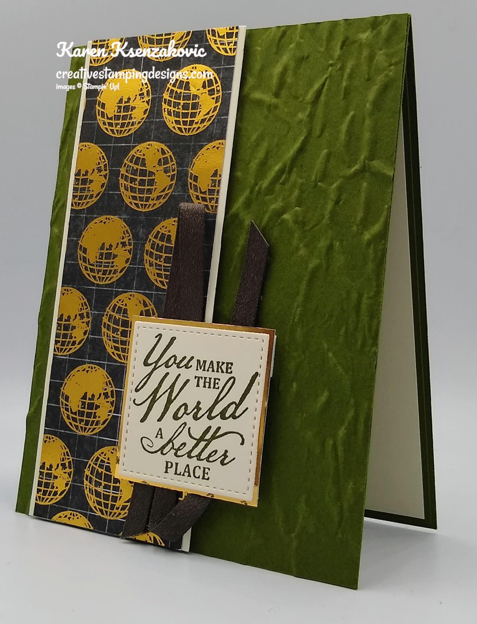 Stampin’ Up! Beautiful World | Creative Stamping Designs
