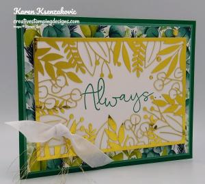 Stampin’ Up! Forever Greenery Quick and Easy Card | Creative Stamping ...