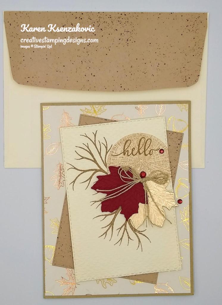 Stampin’ Up! Life Is Beautiful Hello | Creative Stamping Designs