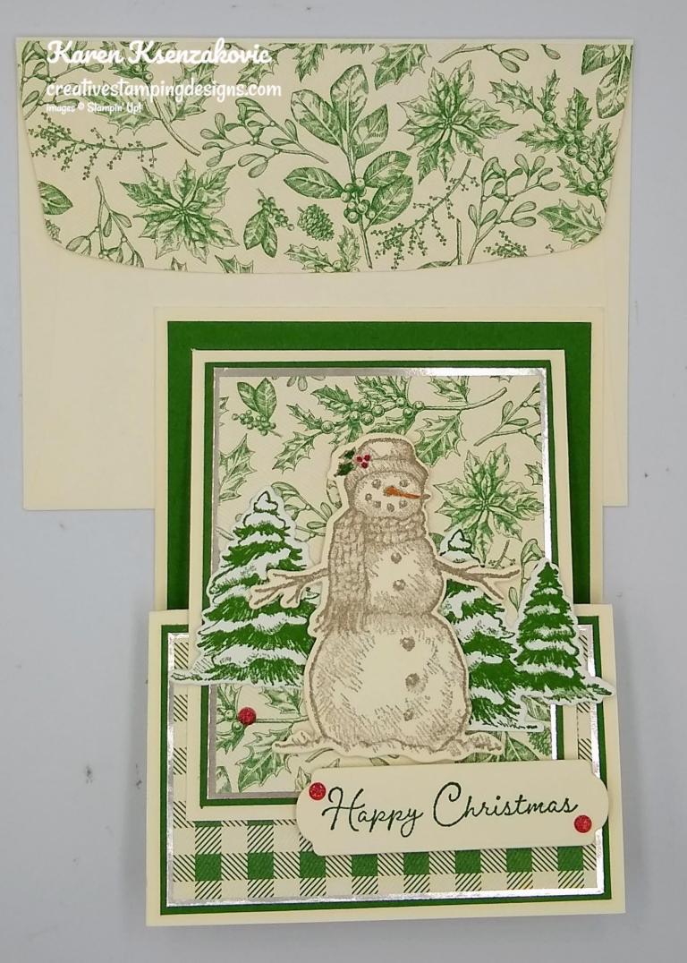 Stampin’ Up! Snow Wonder for Fun Fold Friday | Creative Stamping Designs