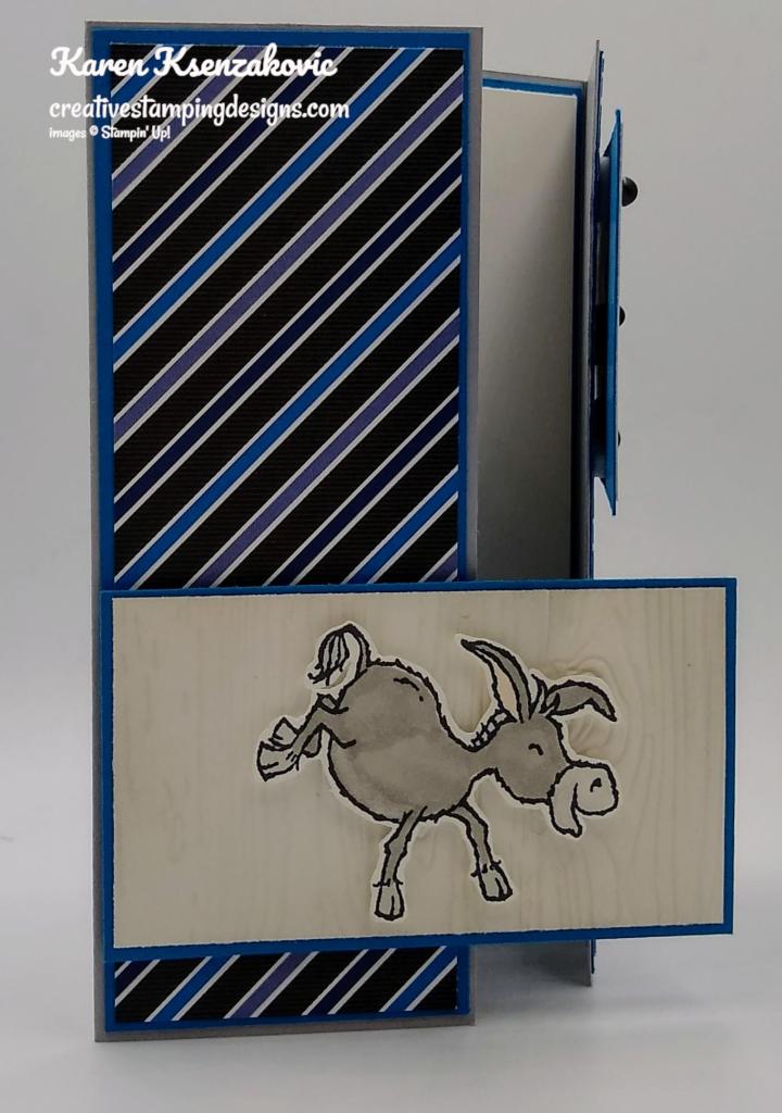 Stampin’ Up! Darling Donkey for Fun Fold Friday | Creative Stamping Designs