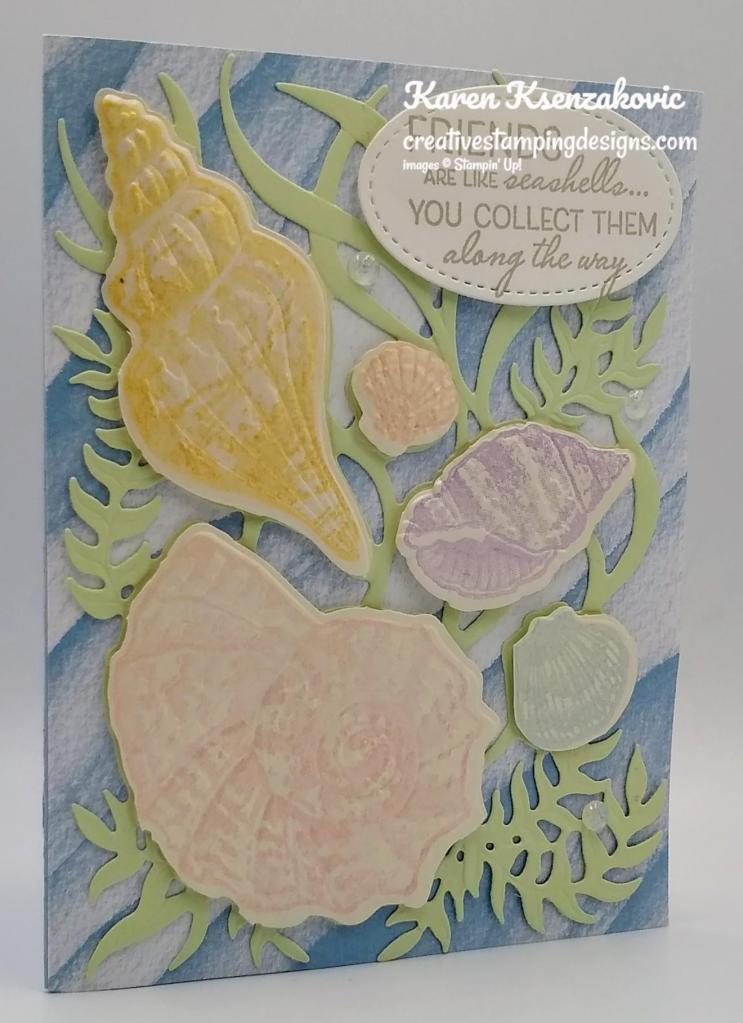 Stampin’ Up! Friends Are Like Seashells Fun Fold | Creative Stamping ...