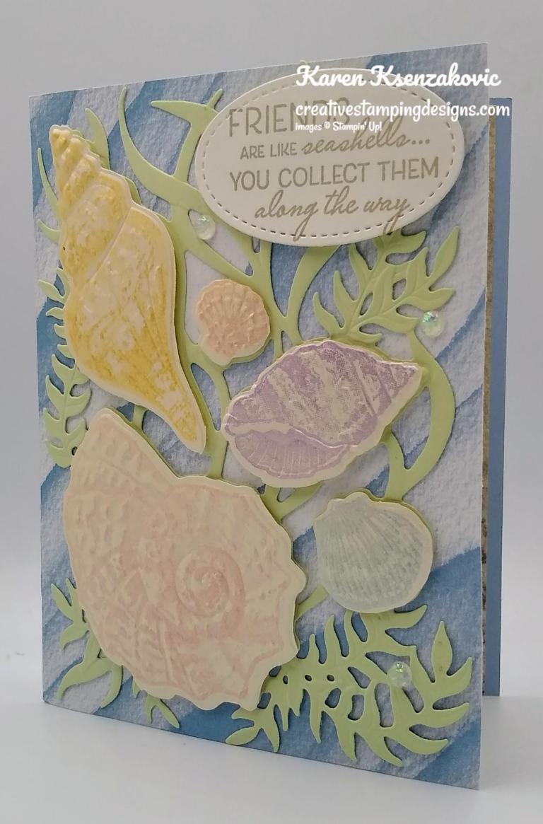 Stampin’ Up! Friends Are Like Seashells Fun Fold | Creative Stamping ...