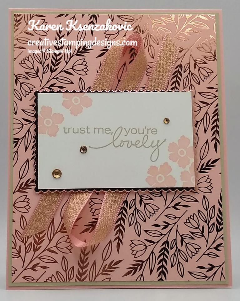 Stampin’ Up! Lovely You Valentine | Creative Stamping Designs