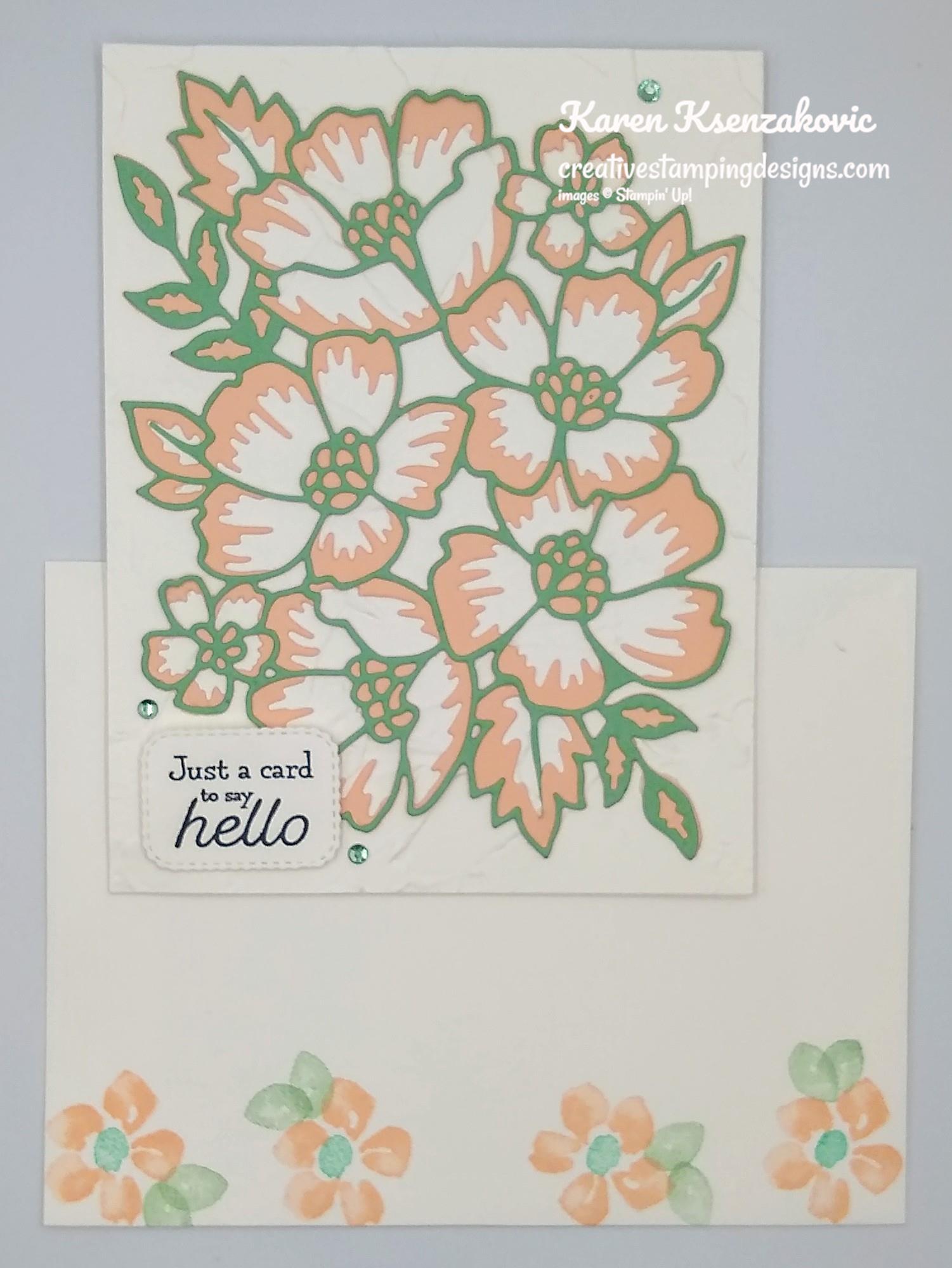 Stampin’ Up! Many Messages Hello | Creative Stamping Designs