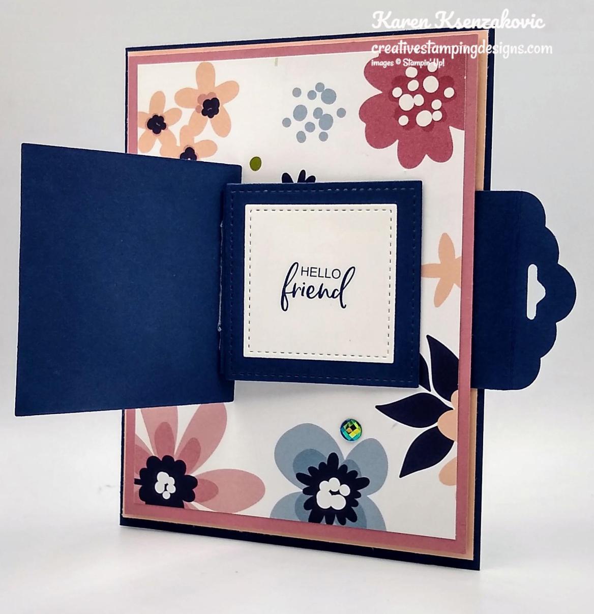 Stampin’ Up! A Touch Of Ink for Fun Fold Friday | Creative Stamping Designs
