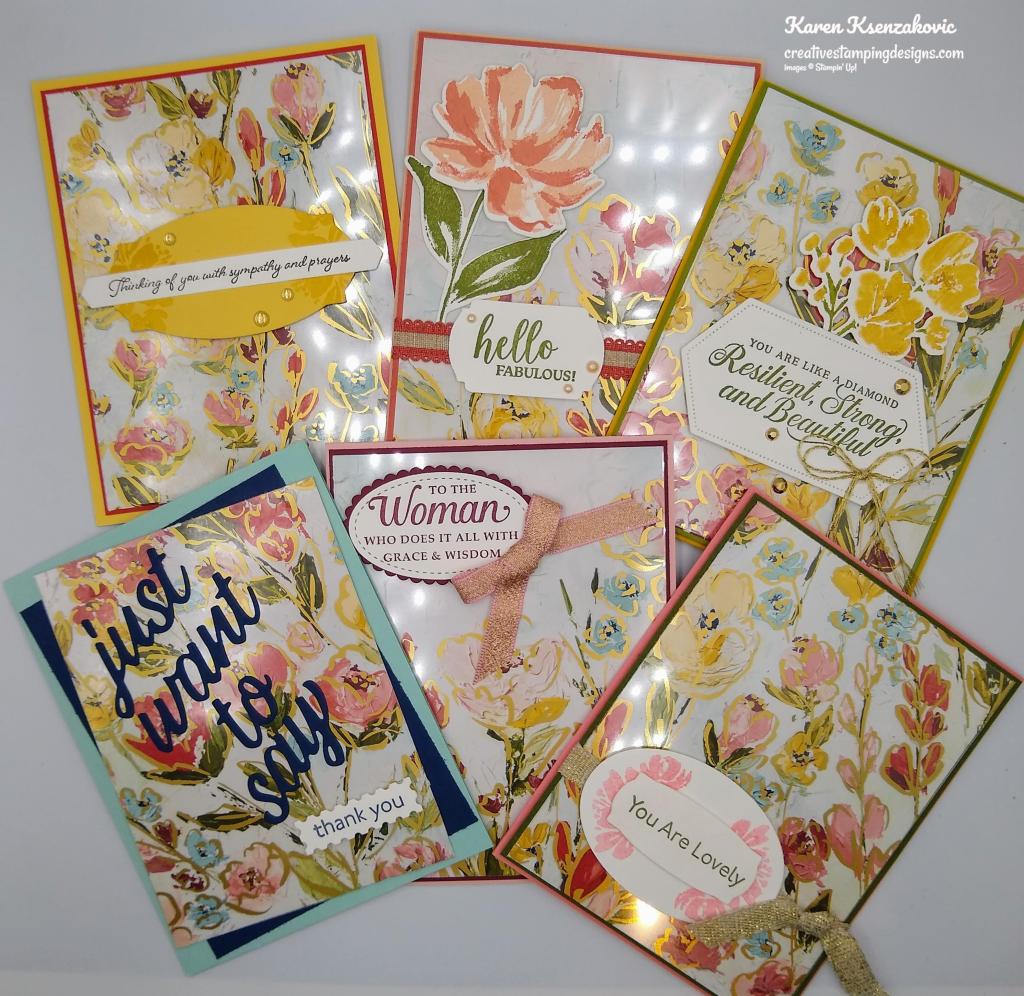 Stampin’ Up! Art Gallery Quick and Easy Card Pack | Creative Stamping ...