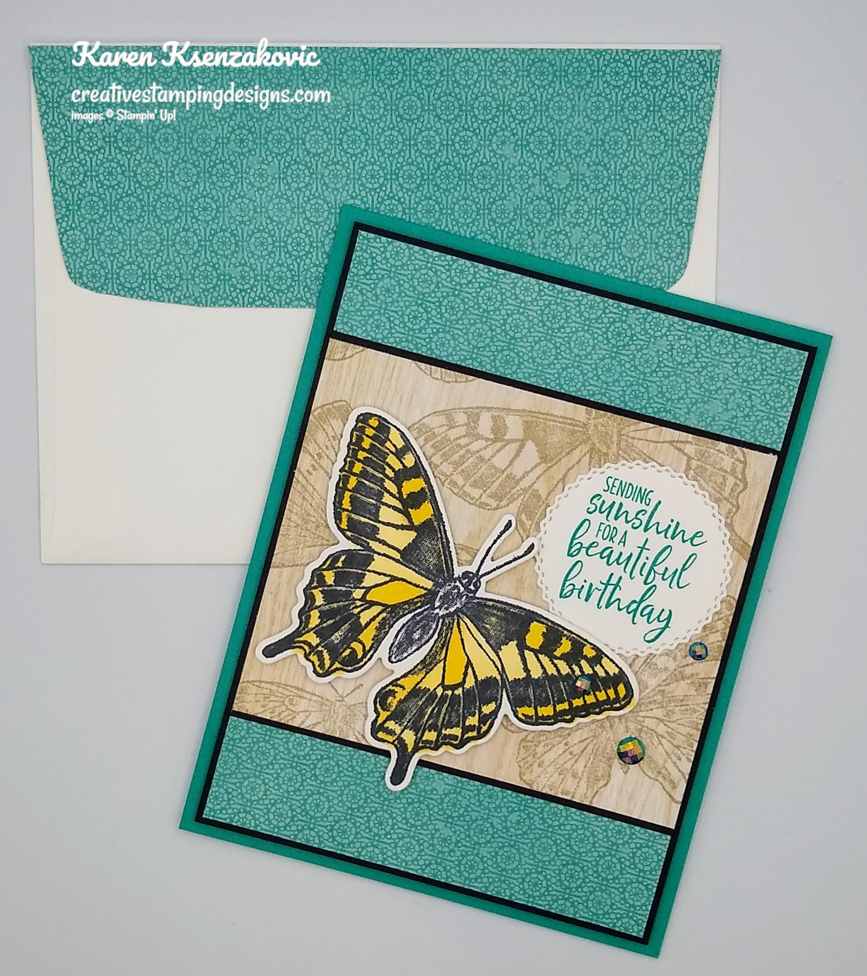 Butterfly Bijou DSP | Creative Stamping Designs