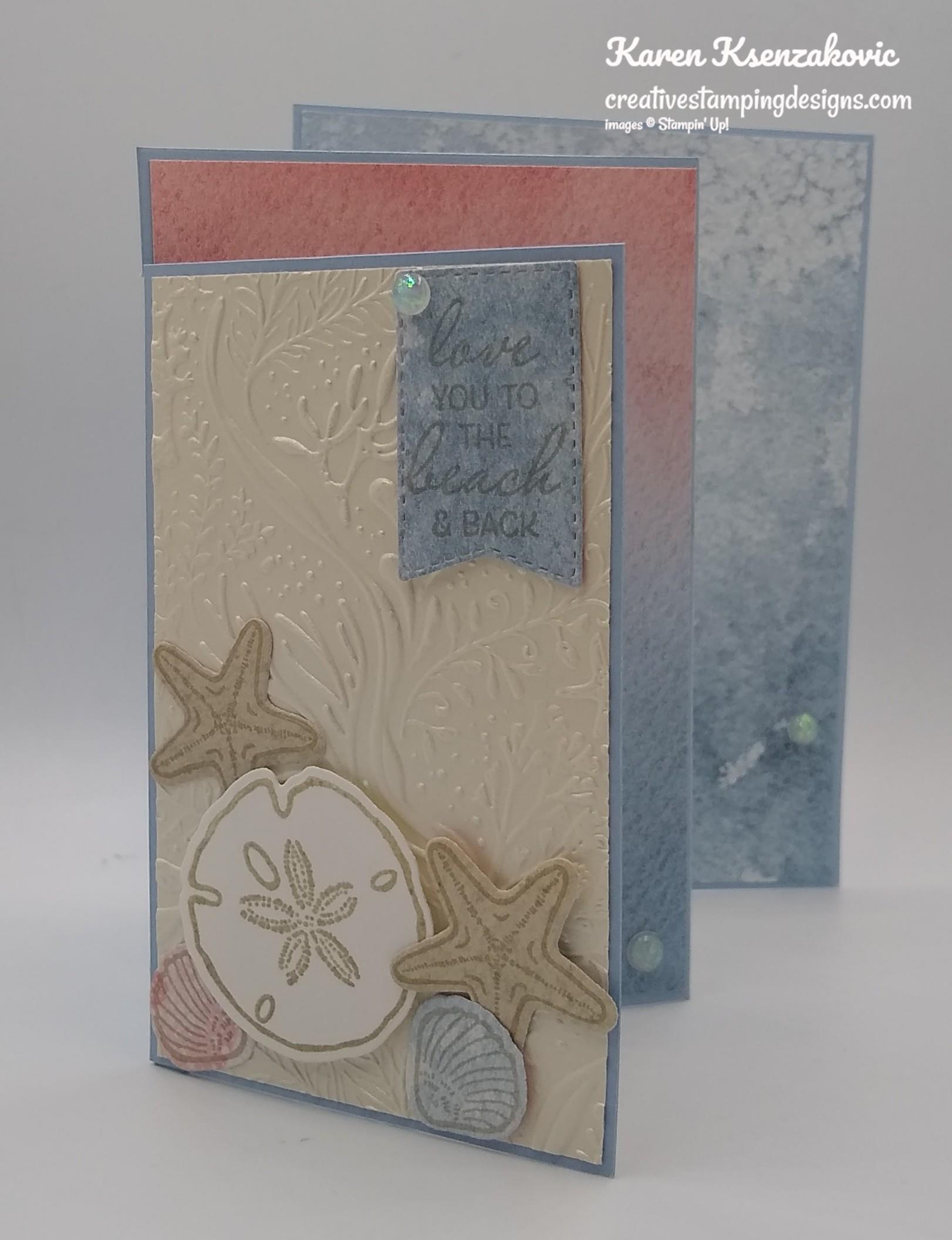 Stampin’ Up! Friends Are Like Seashells for Fun Fold Friday | Creative ...
