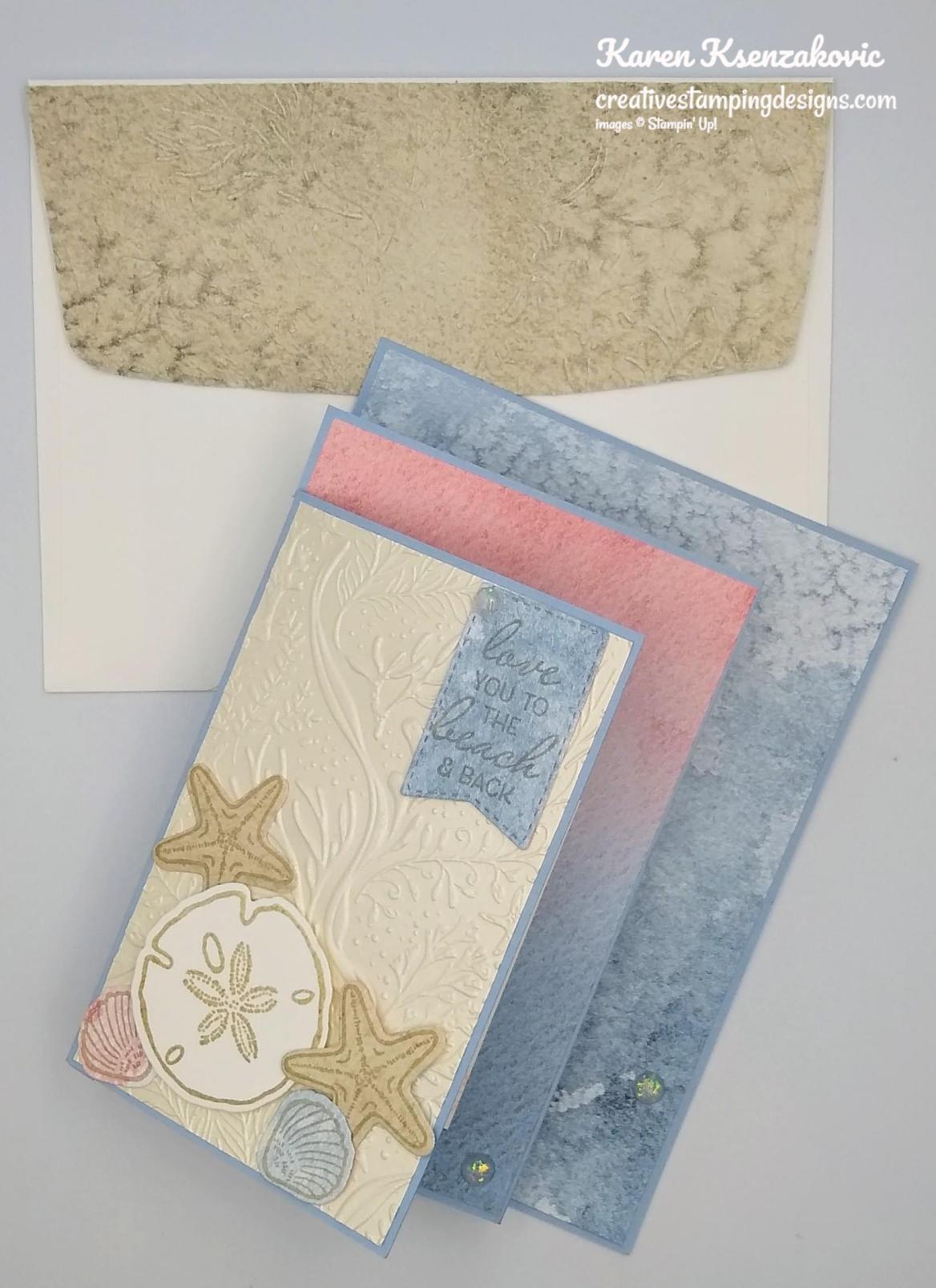 Stampin’ Up! Friends Are Like Seashells for Fun Fold Friday | Creative ...