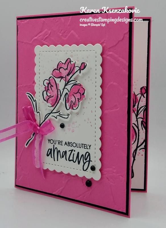 Stampin’ Up! Polished Pink Color and Contour | Creative Stamping Designs