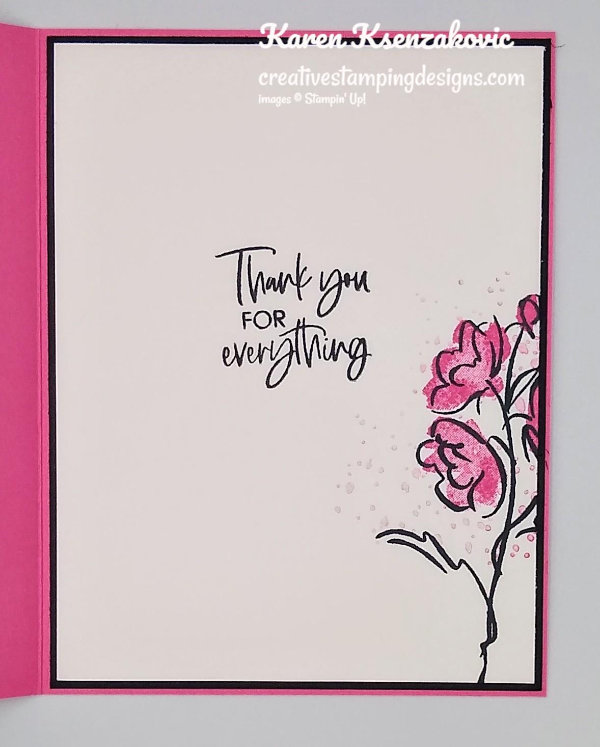 Stampin’ Up! Polished Pink Color and Contour | Creative Stamping Designs