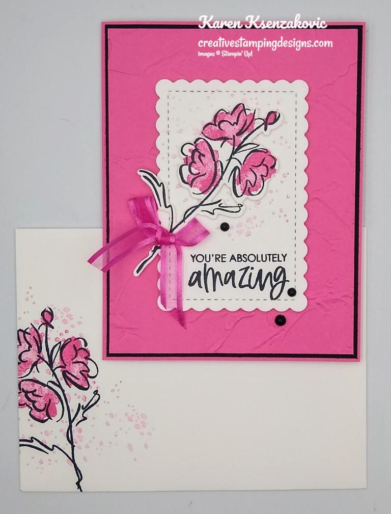 Stampin’ Up! Polished Pink Color and Contour | Creative Stamping Designs