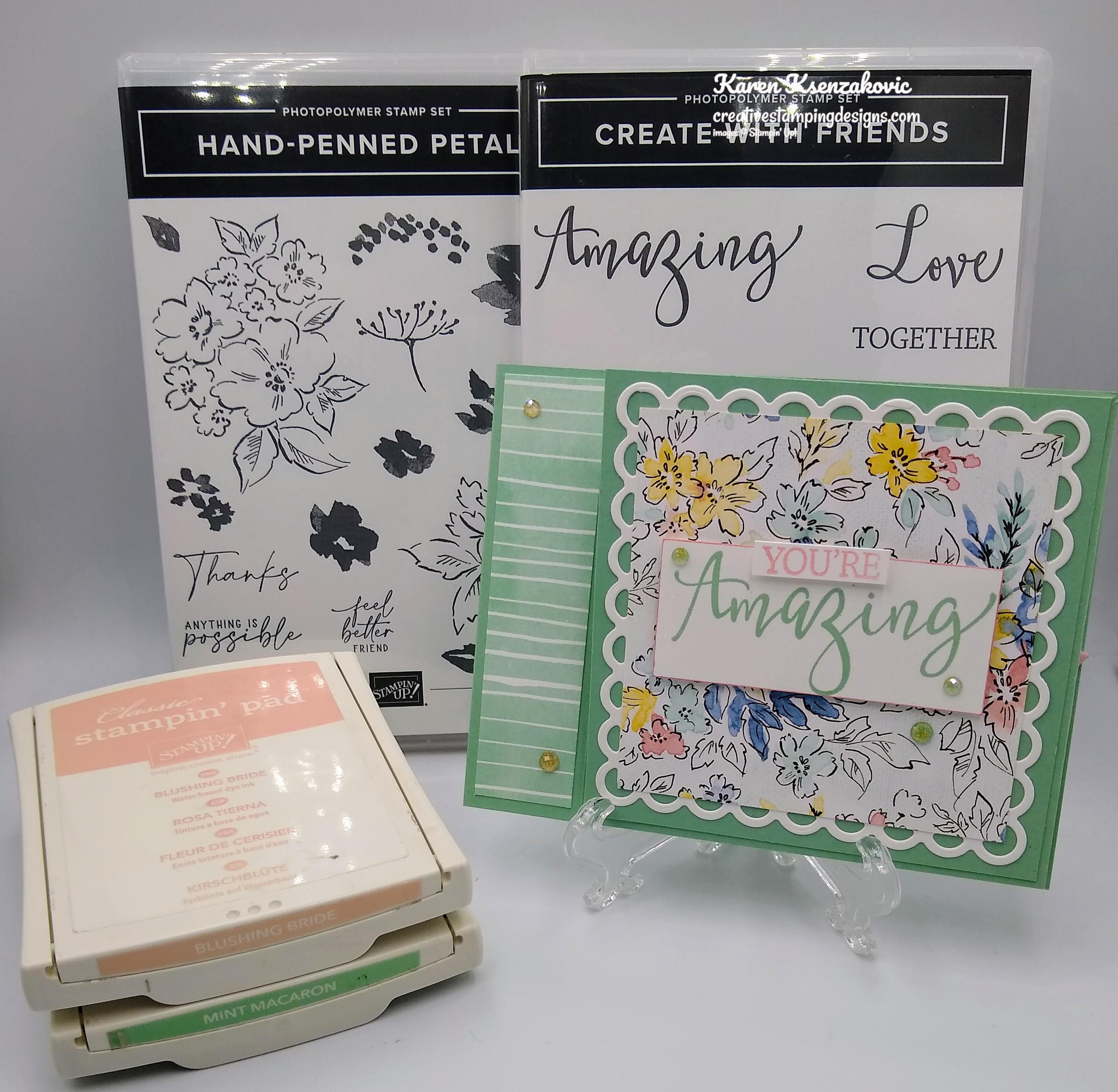 Stampin’ Up! Create With Friends for Fun Fold Friday | Creative ...