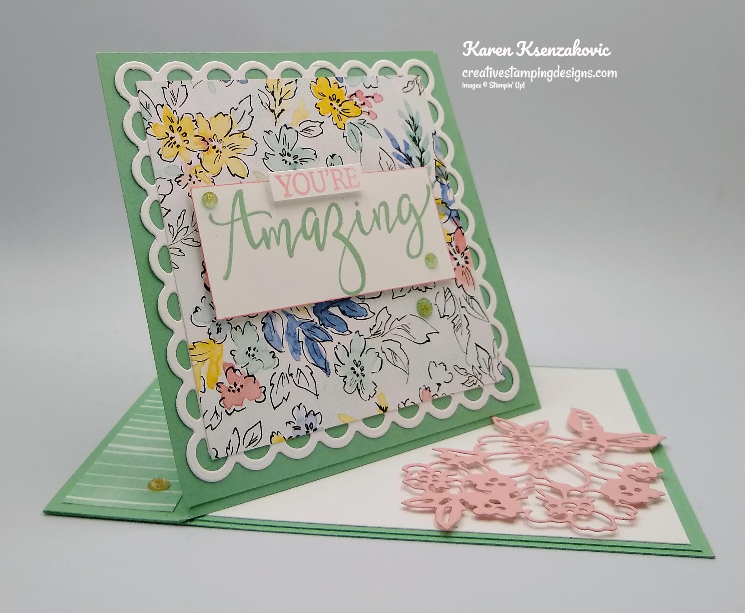 Stampin’ Up! Create With Friends for Fun Fold Friday | Creative ...