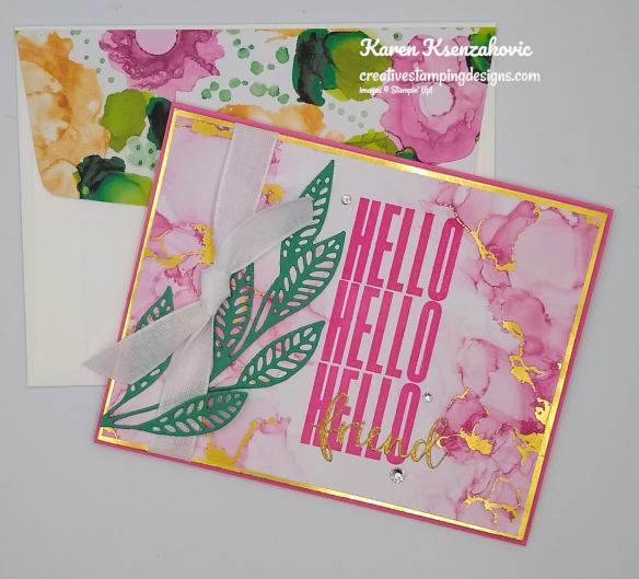 Stampin’ Up! Biggest Wish Hello Friend | Creative Stamping Designs