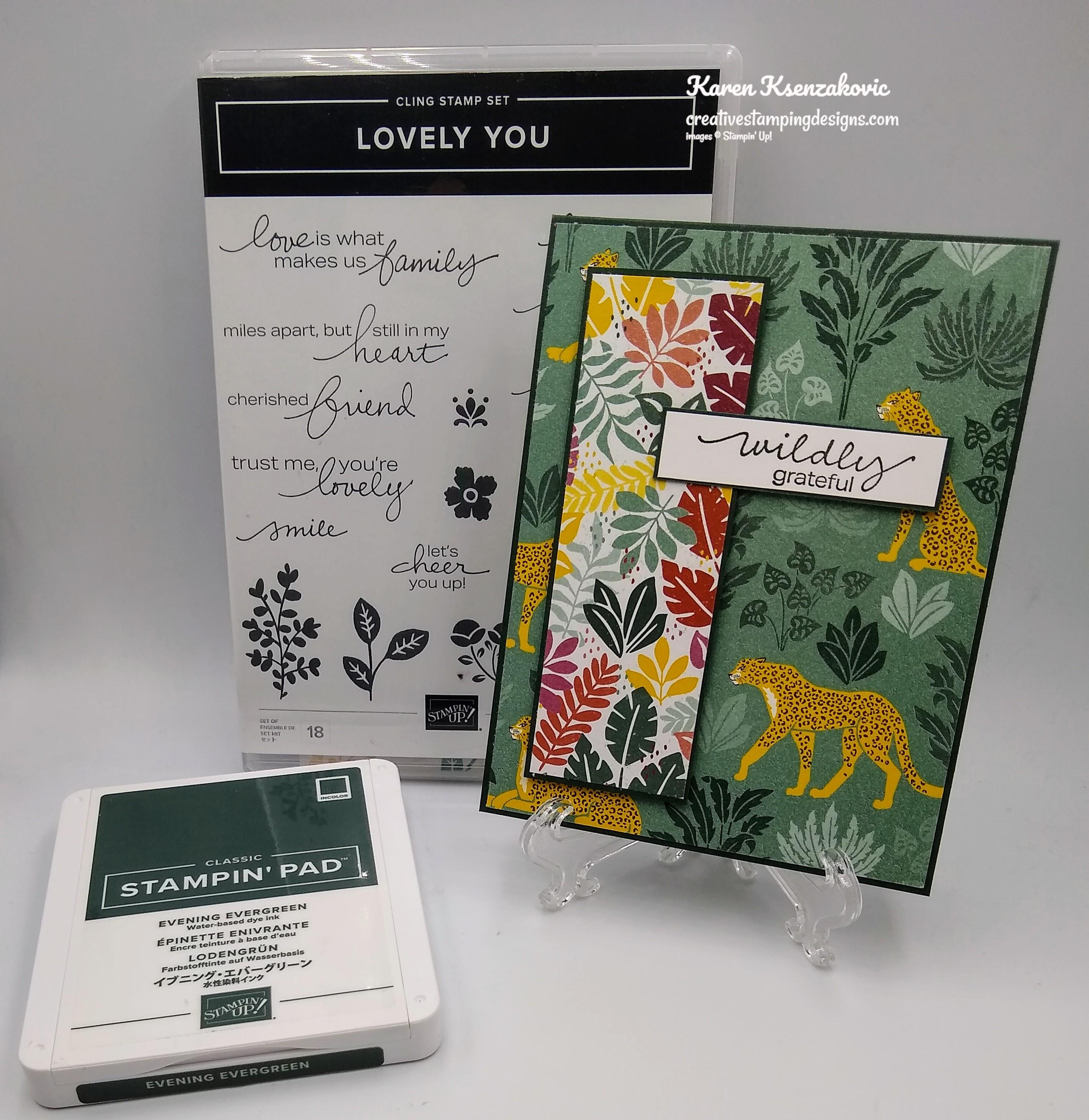 Stampin’ Up! Lovely You In The Wild | Creative Stamping Designs