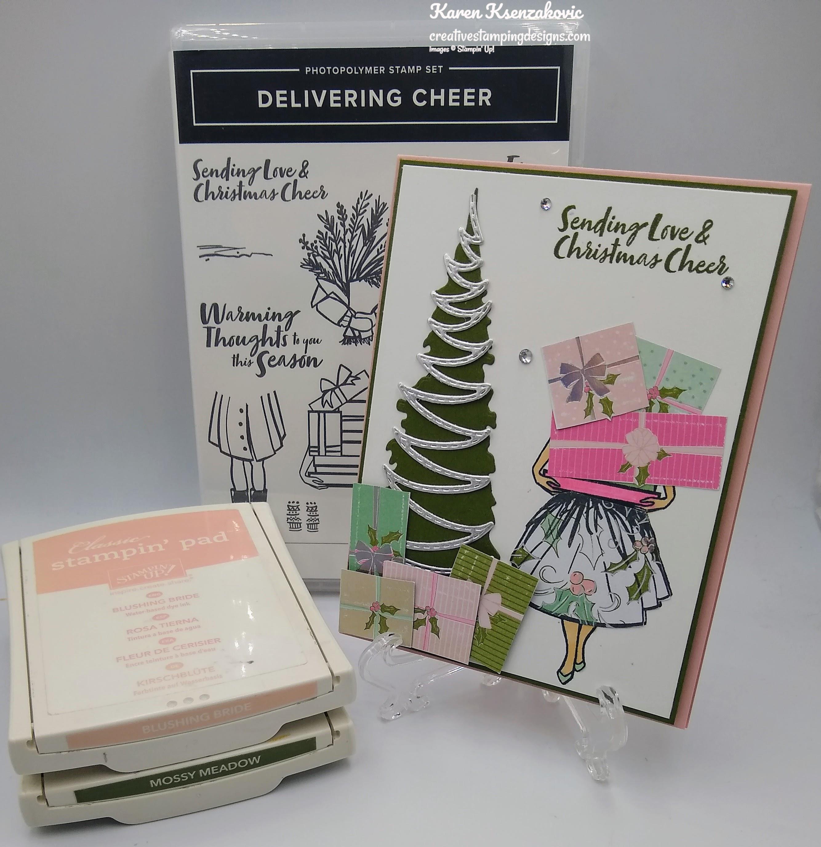 Stampin’ Up! Delivering Cheer Christmas | Creative Stamping Designs