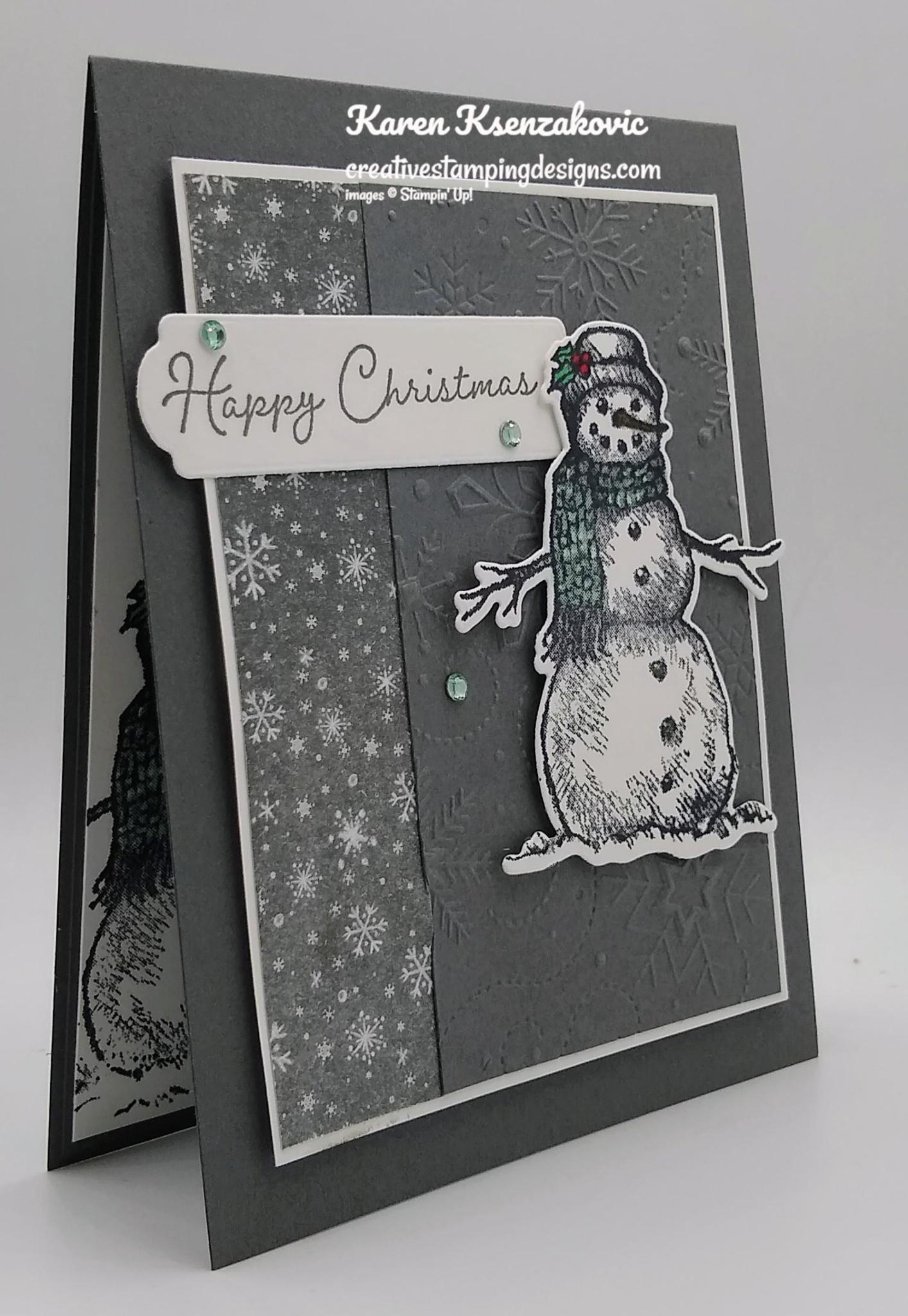 Snow Time Dies | Creative Stamping Designs